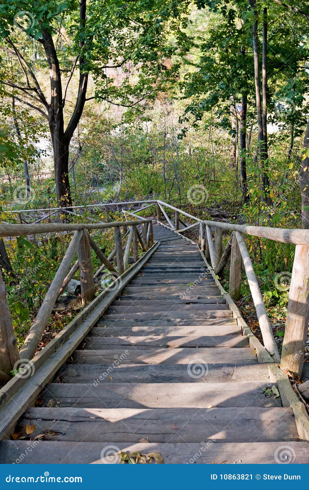 Down steps stock image. Image of wooden, stair, stairs - 10863821