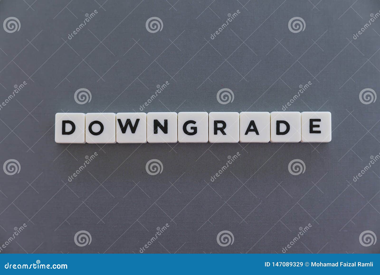 Upgrade Or Downgrade Symbol. Businessman Turns Wooden Cubes, Changes ...