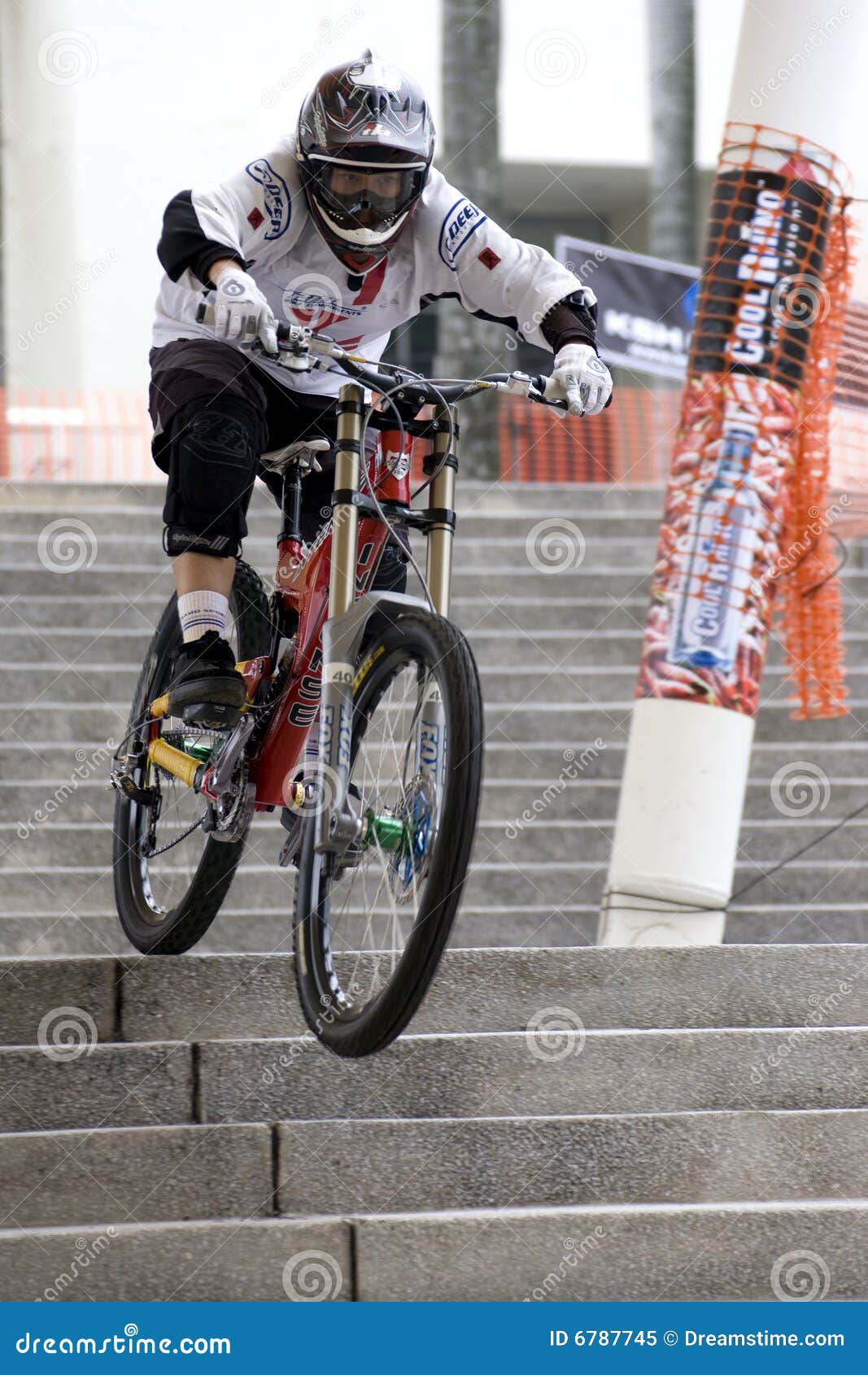 Downhill Bicycle Racing Action Editorial Image - Image of action ...