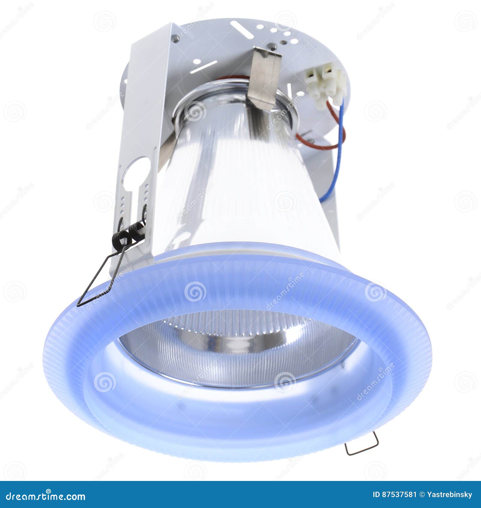 Downlight isolated stock image. Image of decorative, color - 87537581