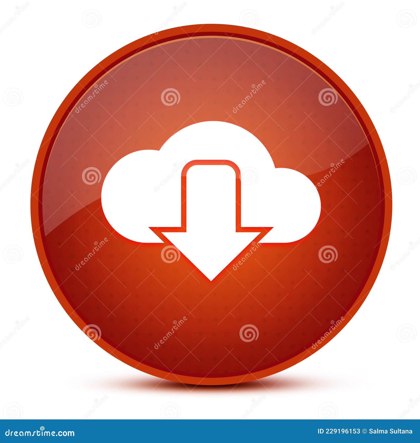 Download Aesthetic Glossy Brown Round Button Abstract Stock ...