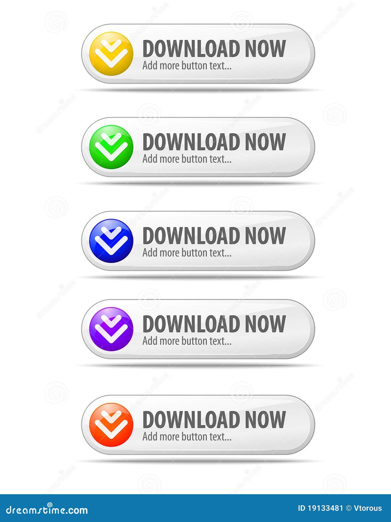 Download button stock vector. Illustration of icon, silver - 19133481