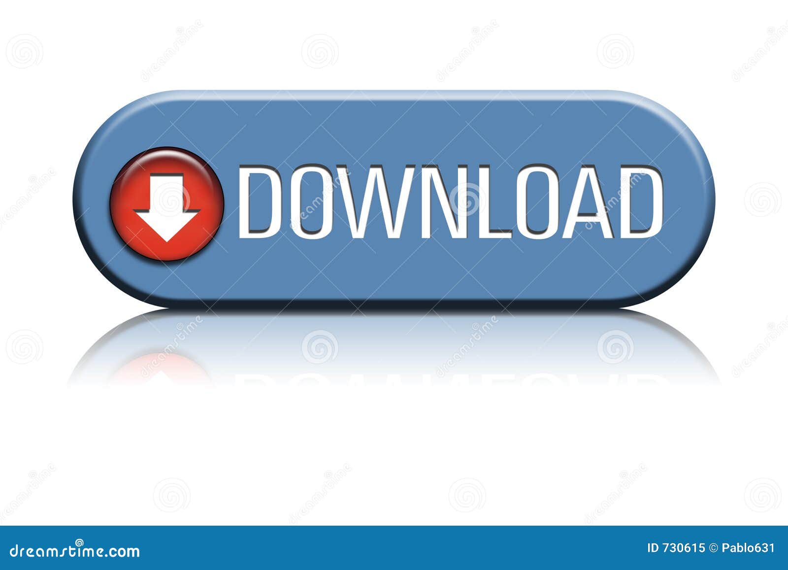 Download Button stock illustration. Illustration of button - 730615