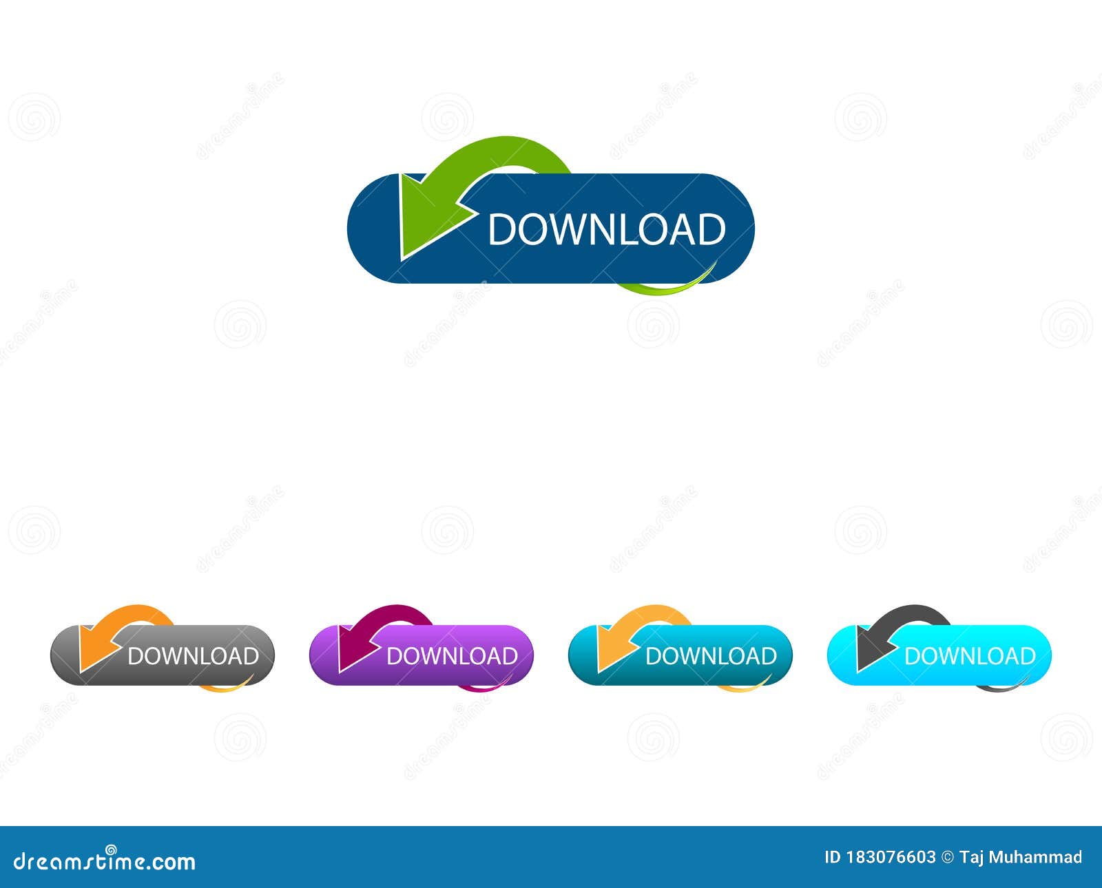 Download Button , Downloading Icon , Install Download Symbol Stock ...