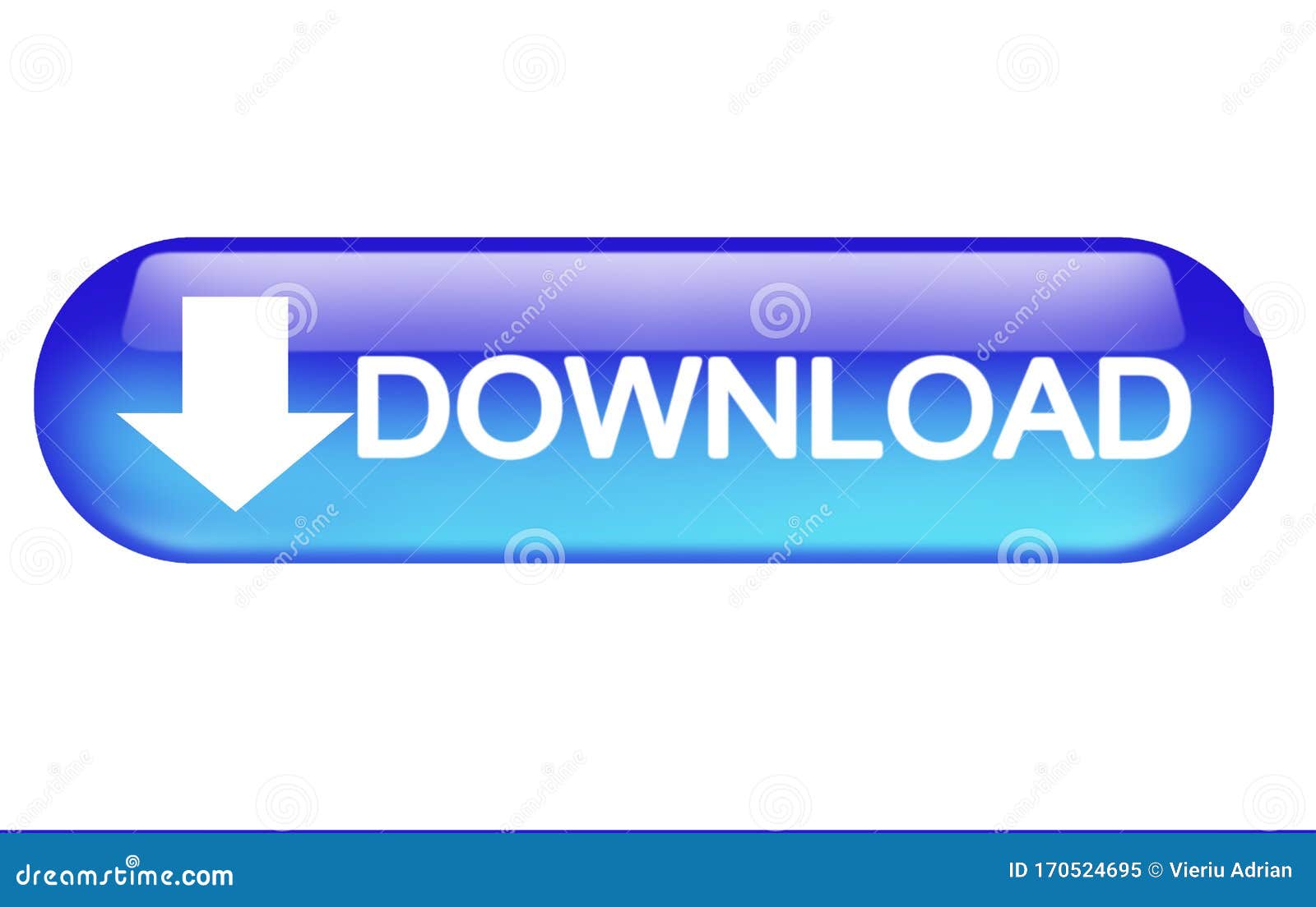 Download Button. Illustration, Data Blue Icon Stock Image ...