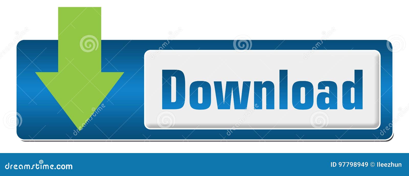 Download Button Style with Symbol Stock Illustration - Illustration of ...