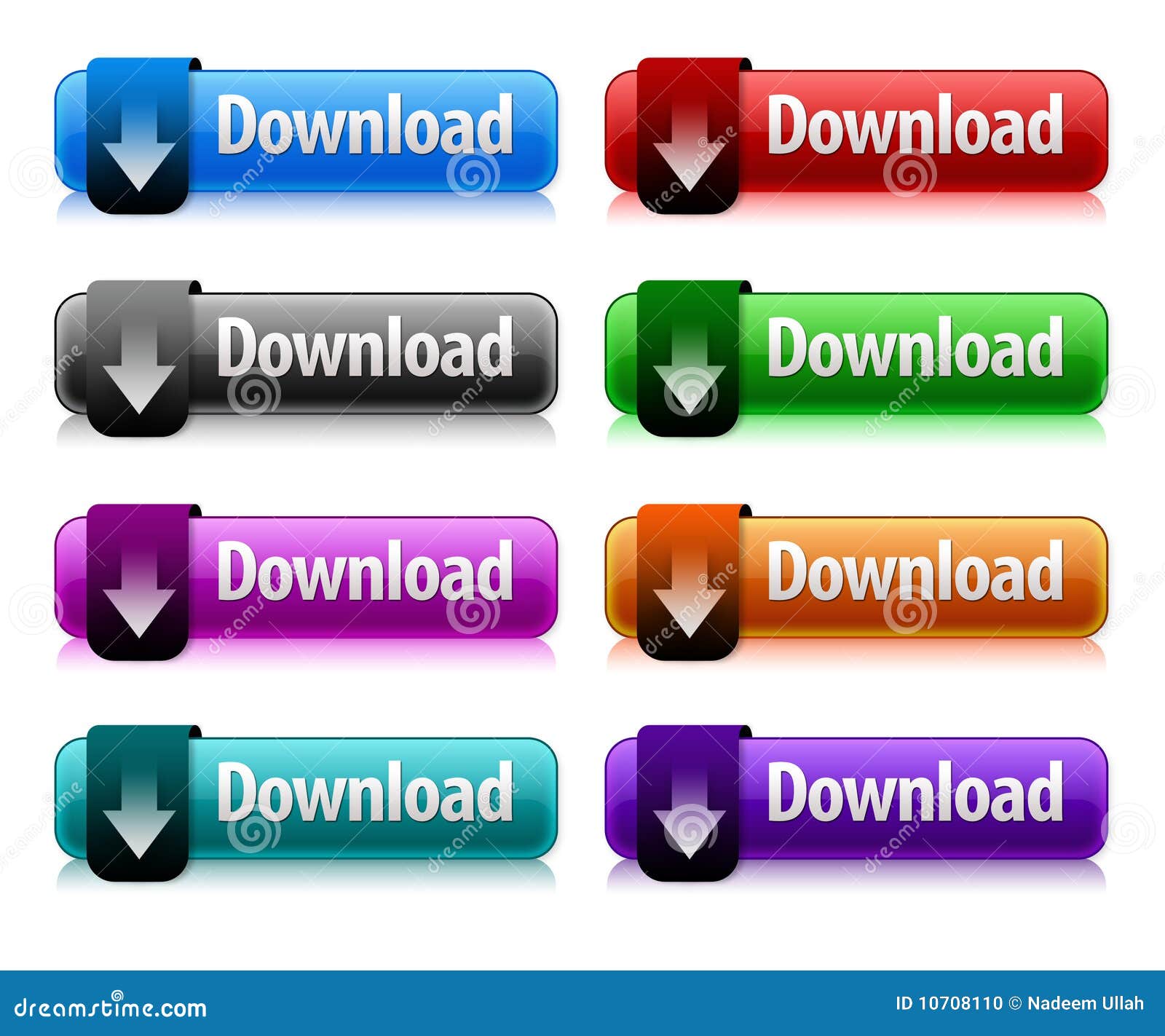 Download Buttons stock illustration. Illustration of arrow - 10708110