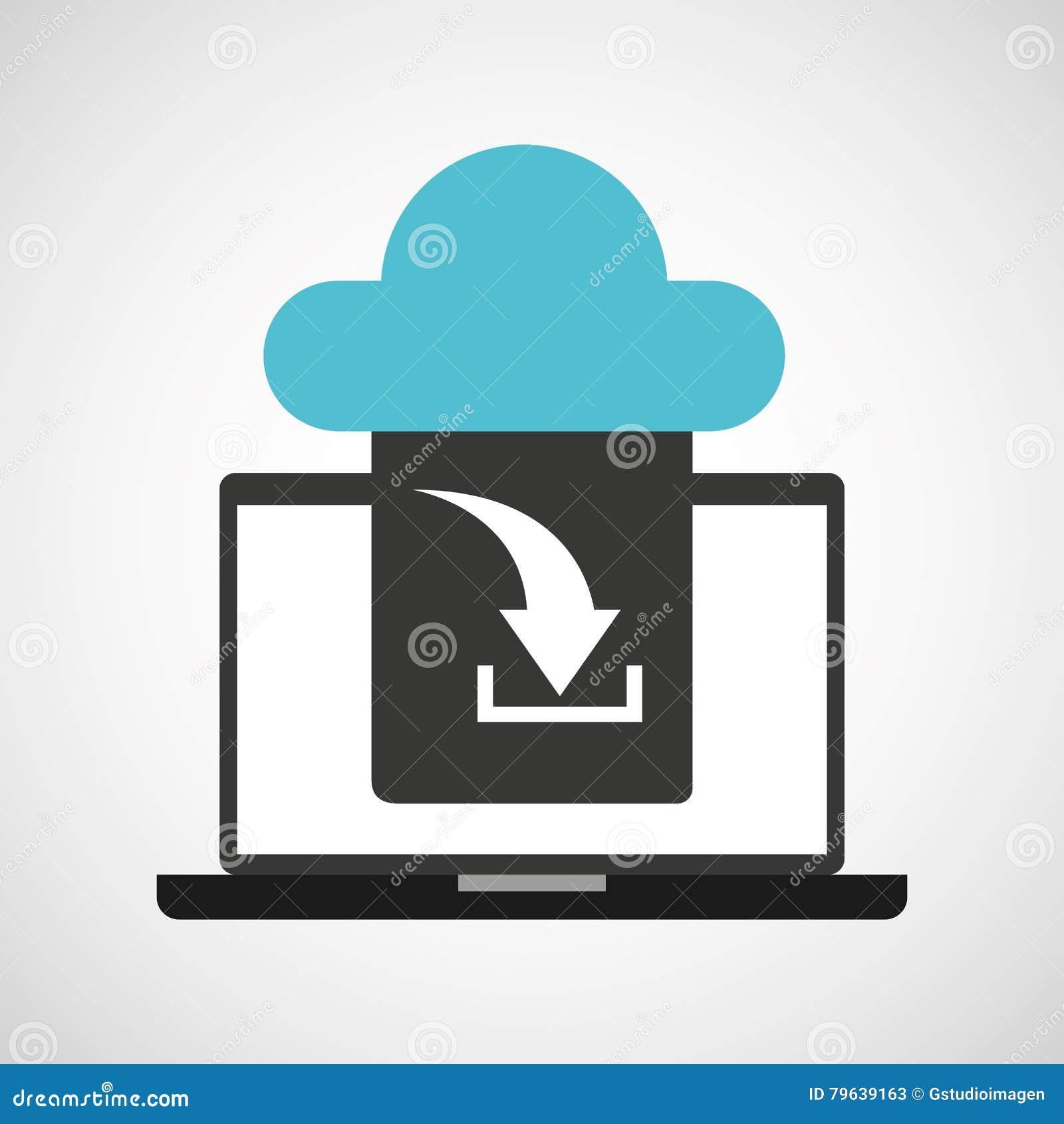 Download Digital Data Icons Stock Illustration - Illustration of ...