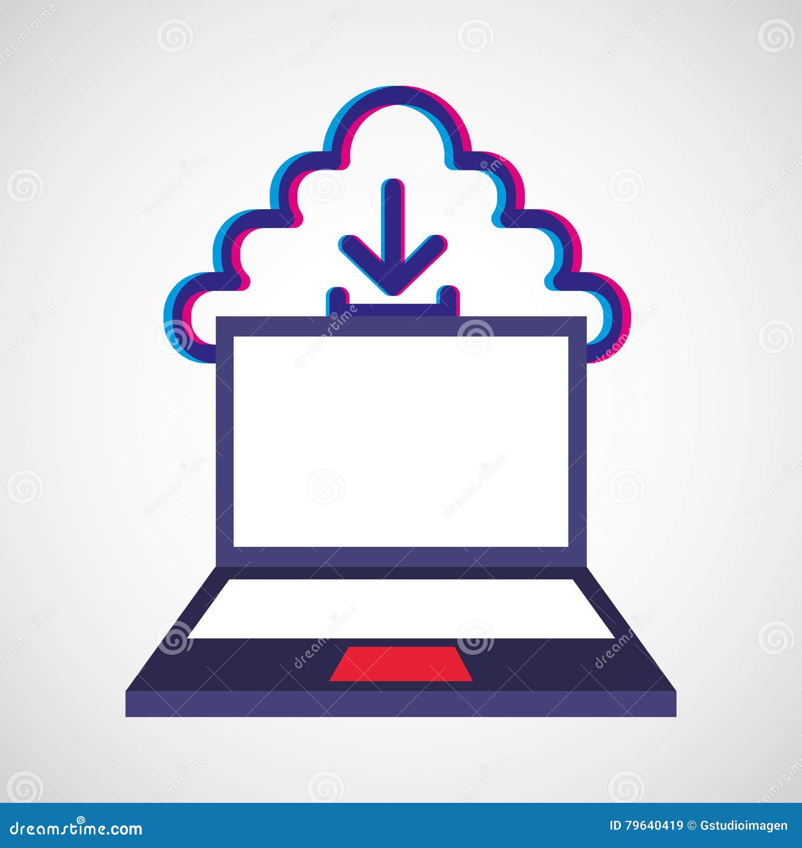 Download Digital Data Icons Stock Illustration - Illustration of ...