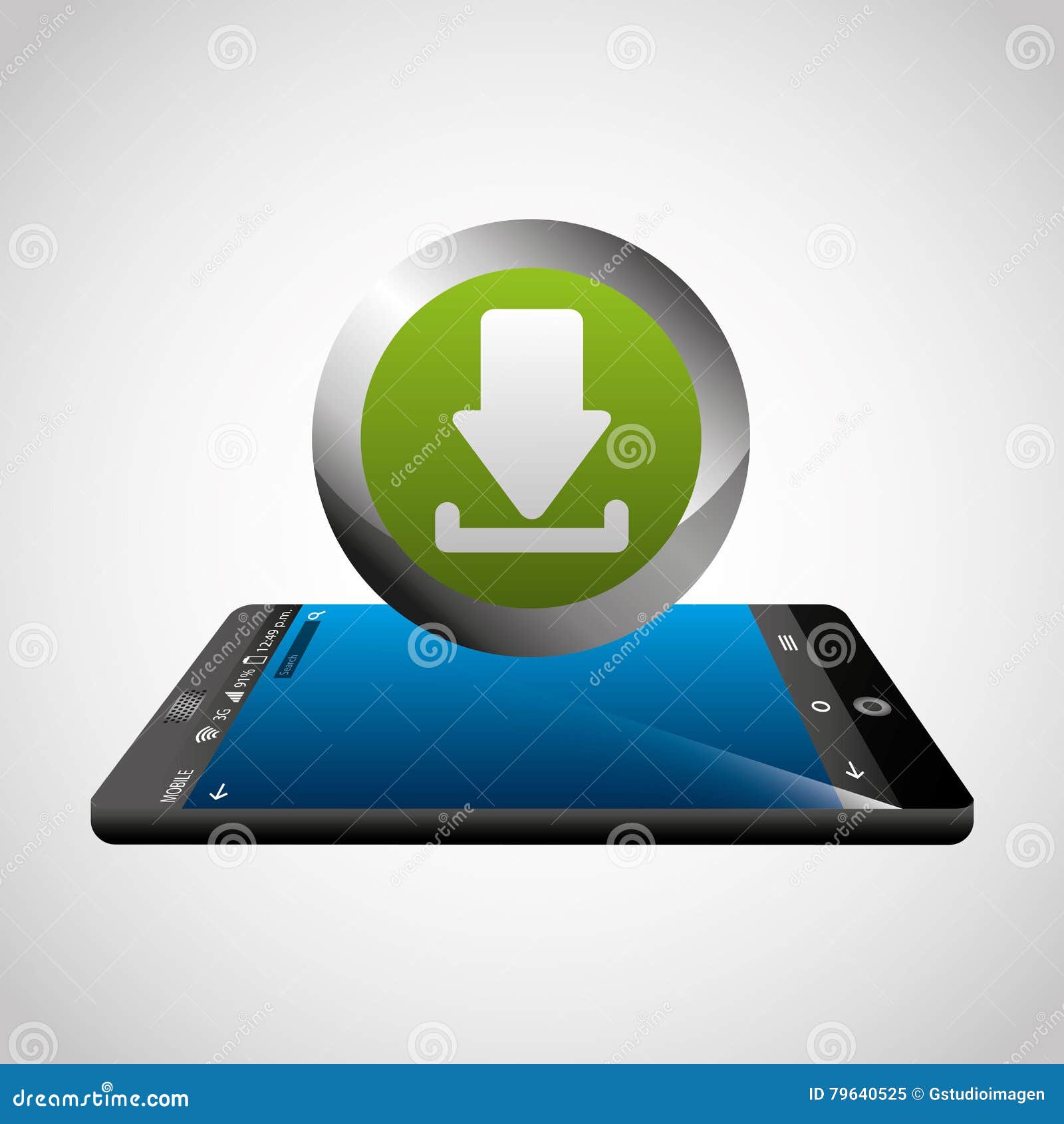 Download Digital Data Icons Stock Illustration - Illustration of symbol ...