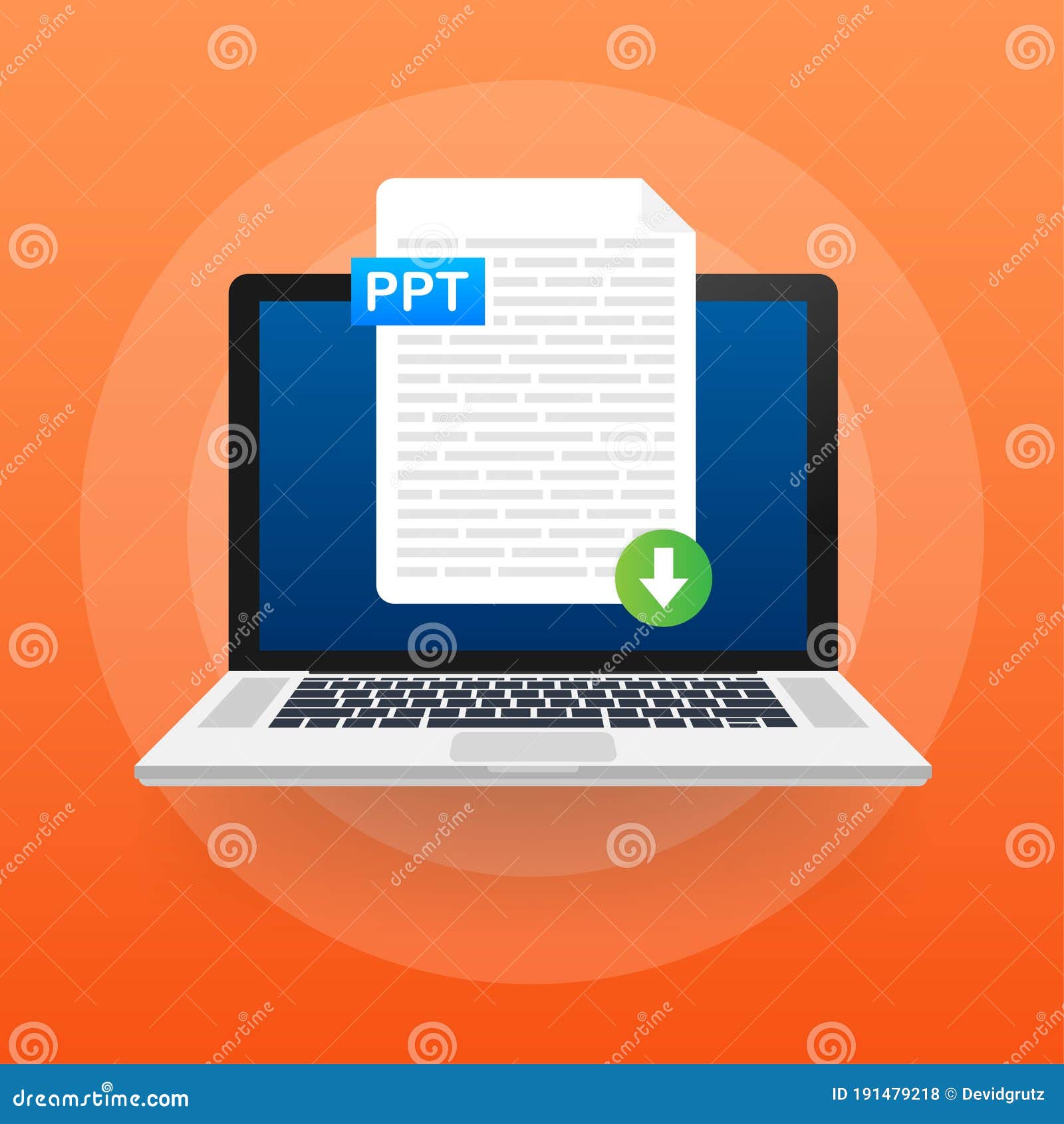 Download DOC Button. Downloading Document Concept. File with DOC Label ...