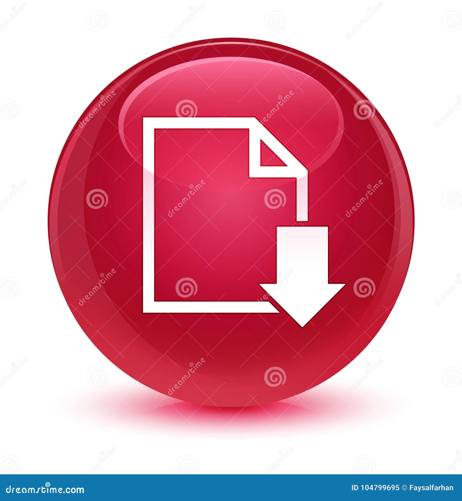 Download Document Icon Glassy Pink Round Button Stock Illustration ... Download Document Icon Glassy Pink Round Button Stock Illustration ...