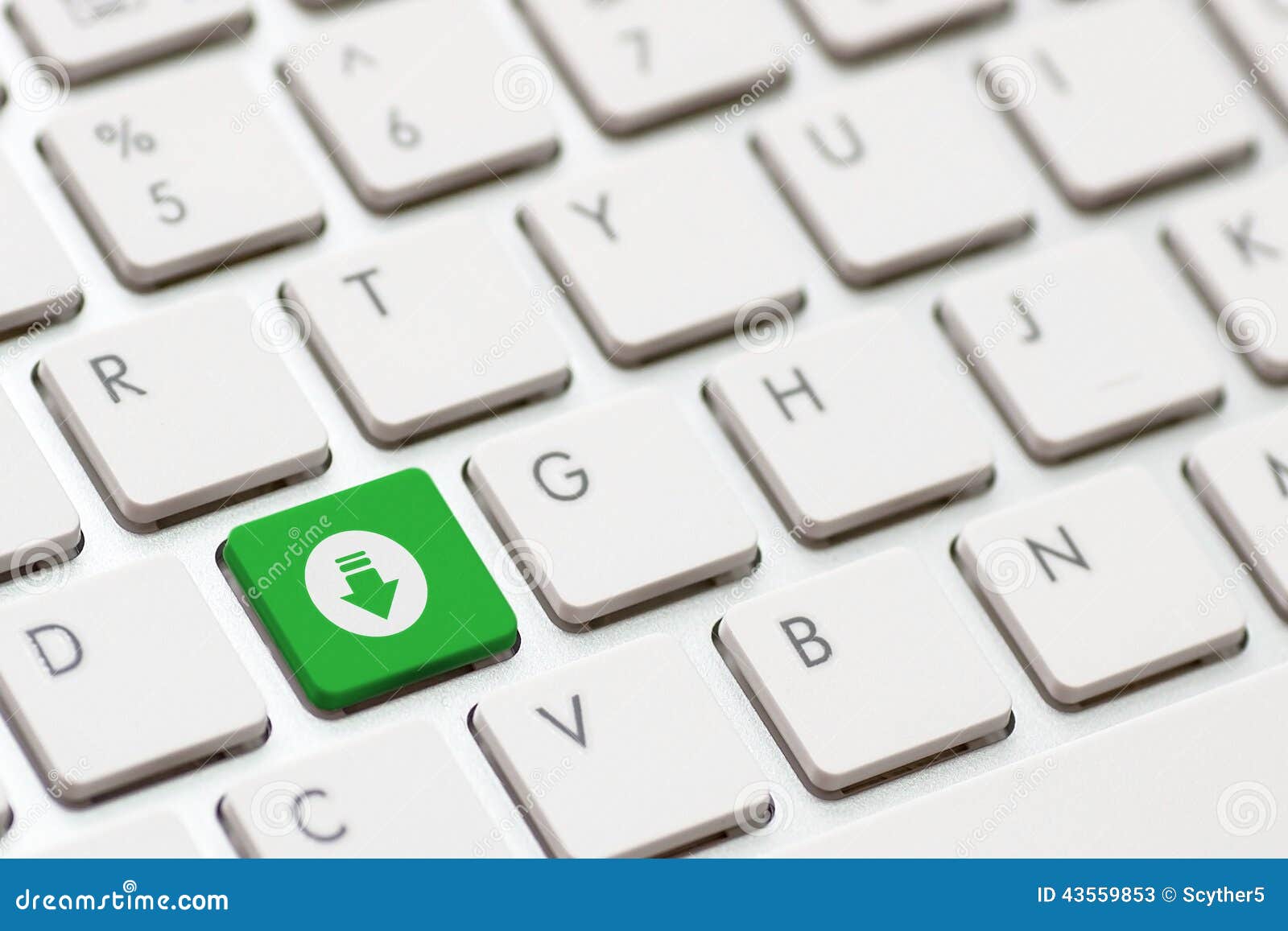 Download enter button key stock image. Image of communication - 43559853