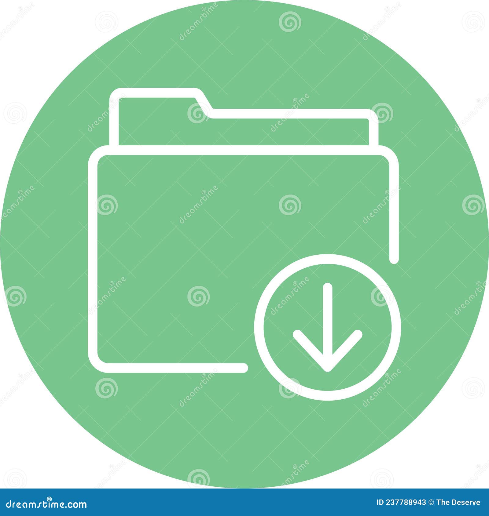 Download Folder Isolated Vector Icon Which Can Easily Modify or Edit ...
