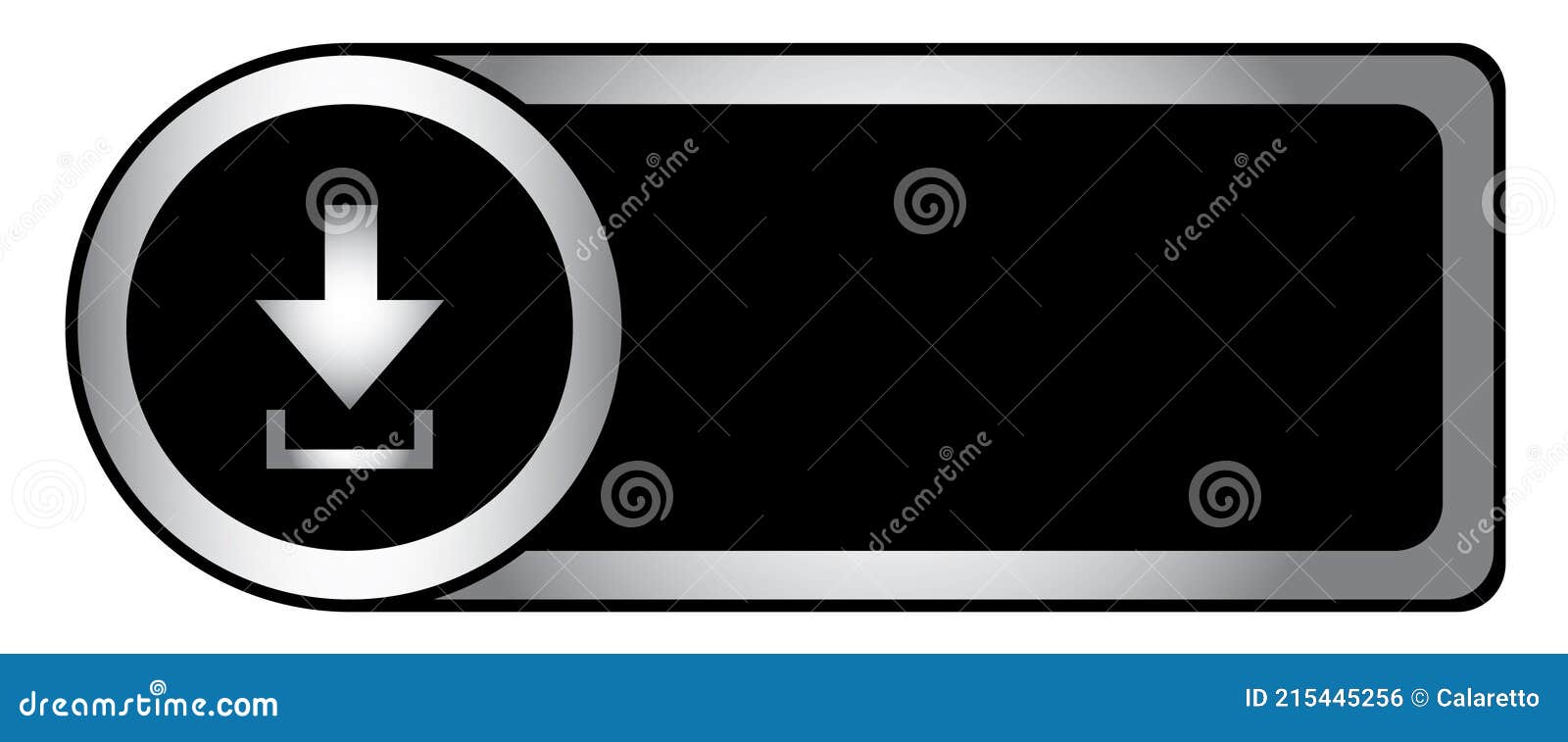 Download Here Button Icon Vector Stock Vector - Illustration of symbol ...