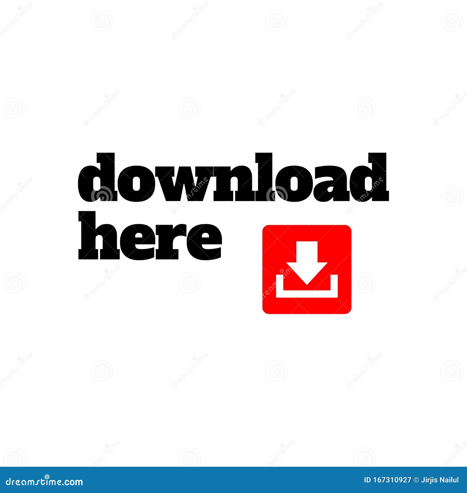 Download Here Button Stylist Text Rounded Rectangular Shape with ...