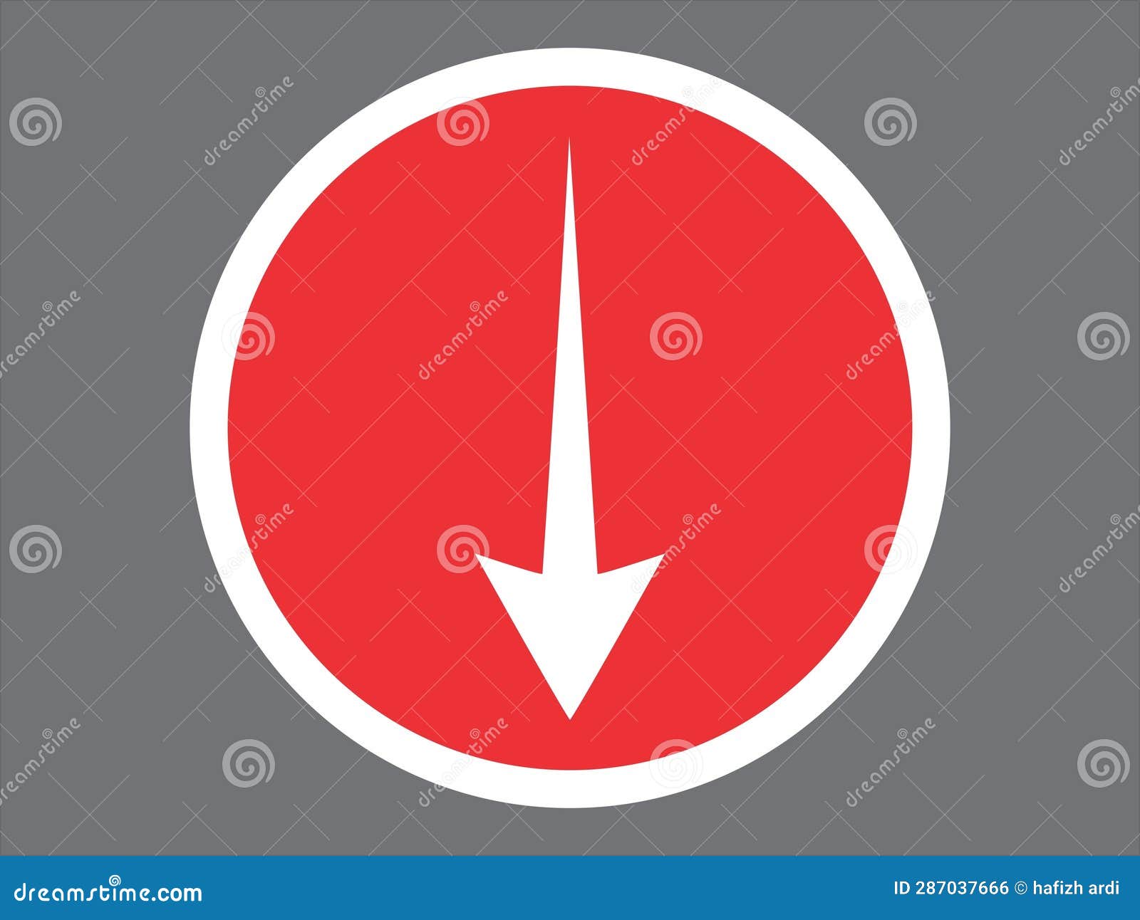 Download here icon vector stock vector. Illustration of load - 287037666