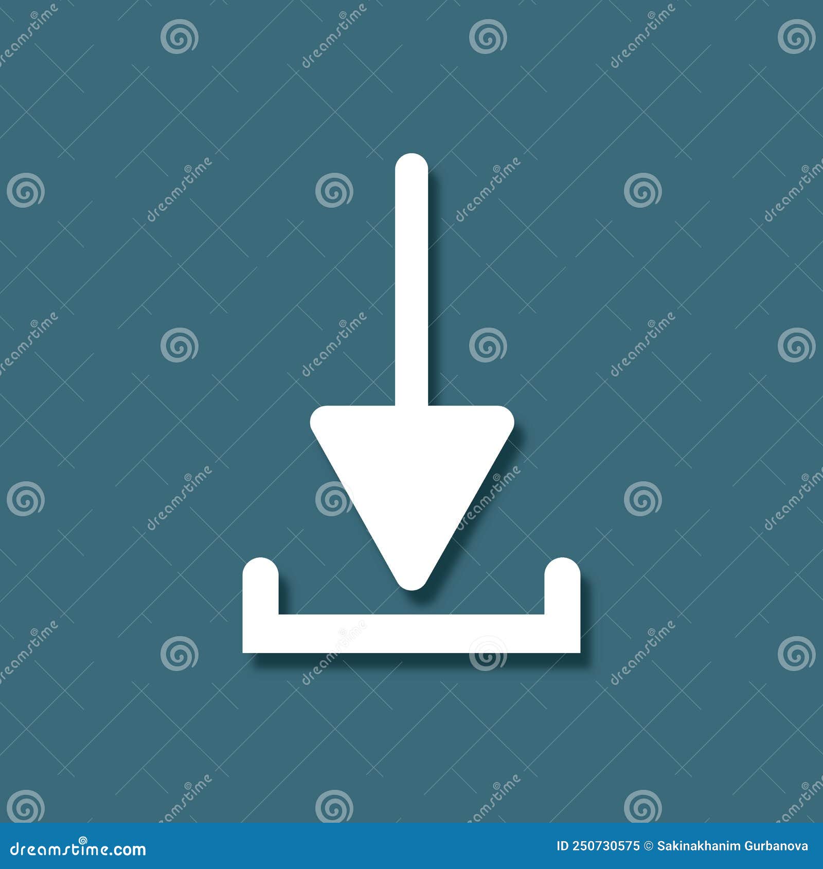 Download Icon, Install Symbol. Modern, Simple Flat Illustration for Web ...