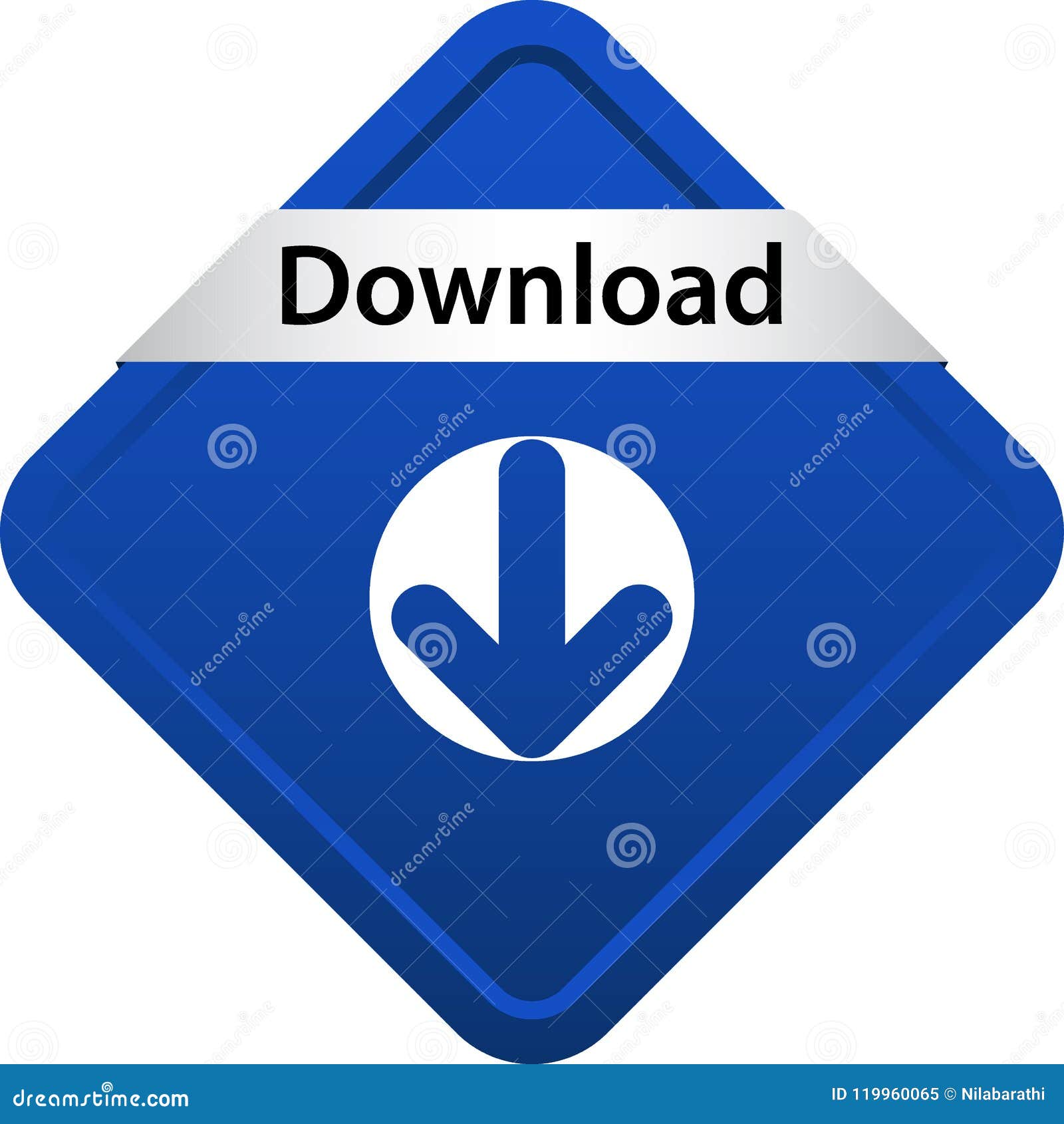 Download icon web button stock illustration. Illustration of online ...