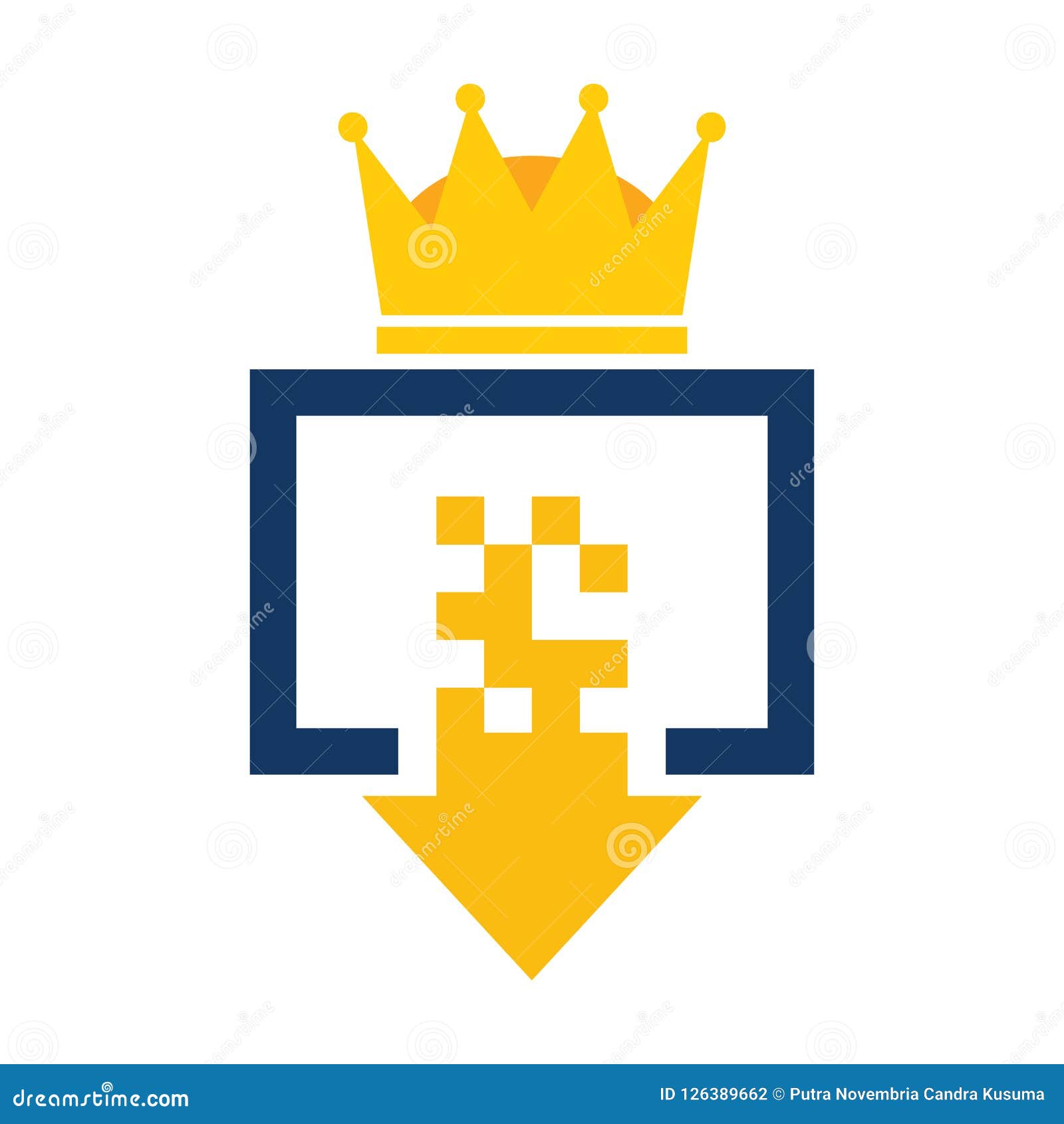 Download King Logo Icon Design Stock Vector - Illustration of idea ...
