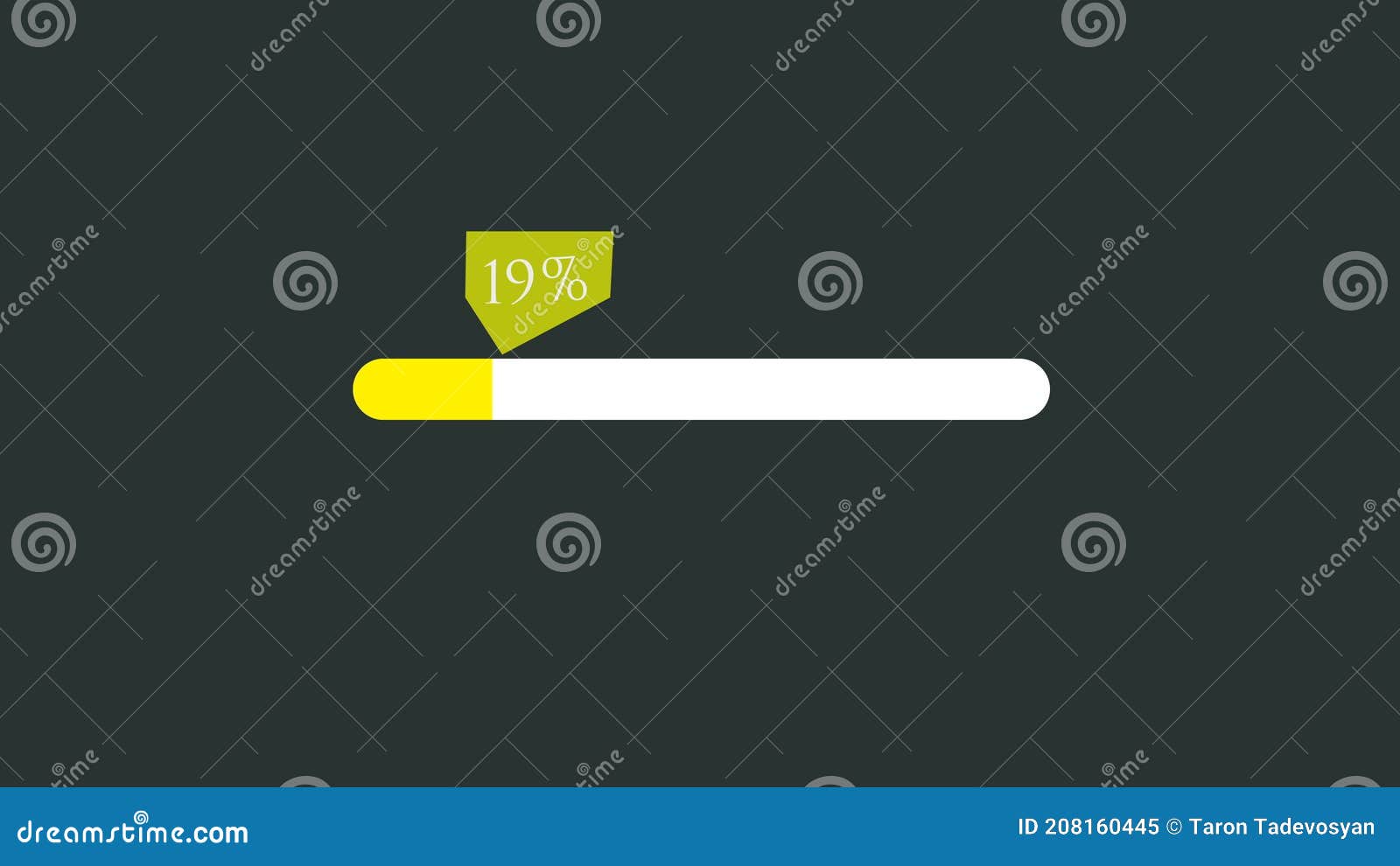 Loading Process Line stock illustration. Illustration of digital ...