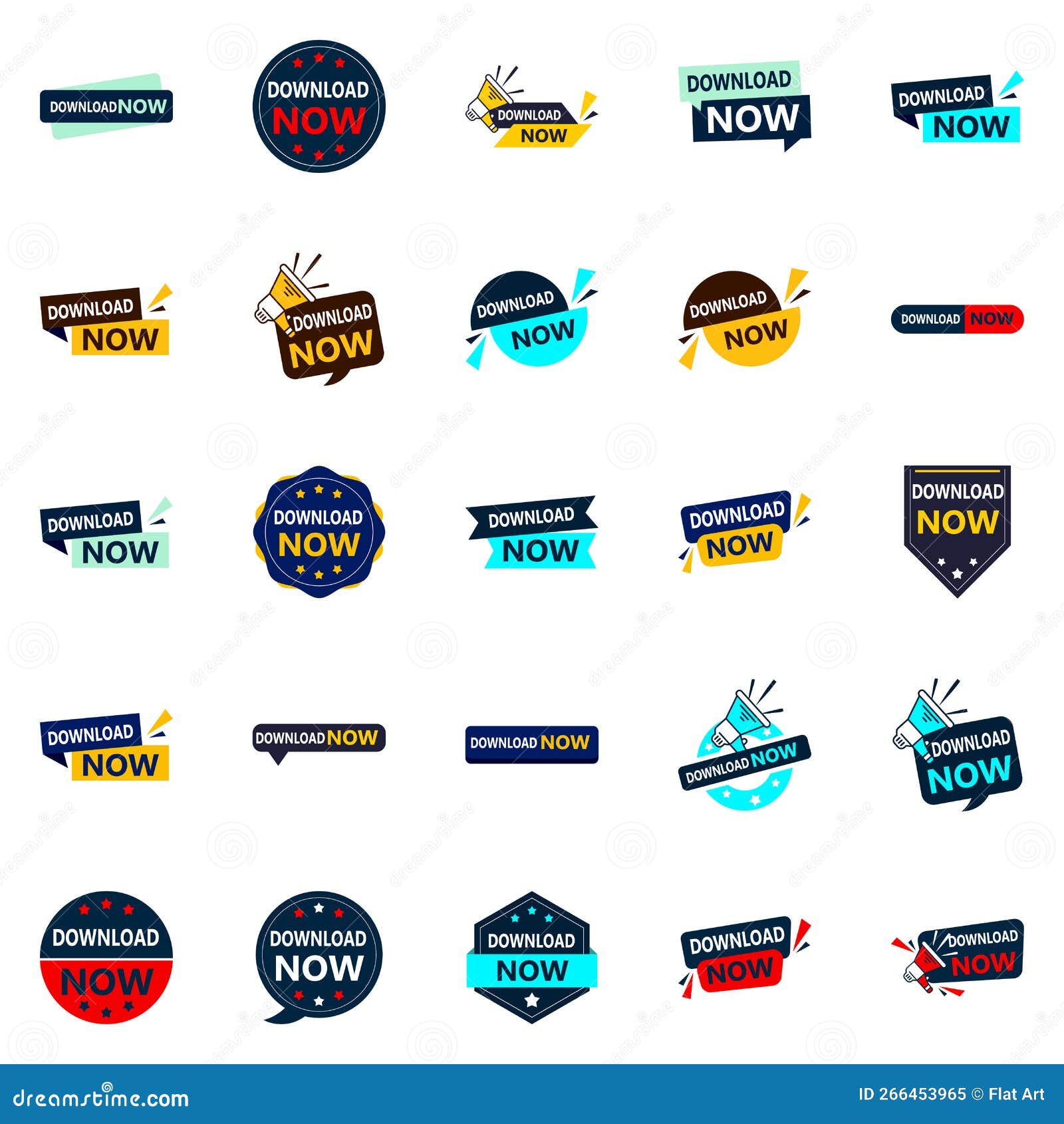 Download Now Graphics Pack 25 Designs Included Stock Vector ...