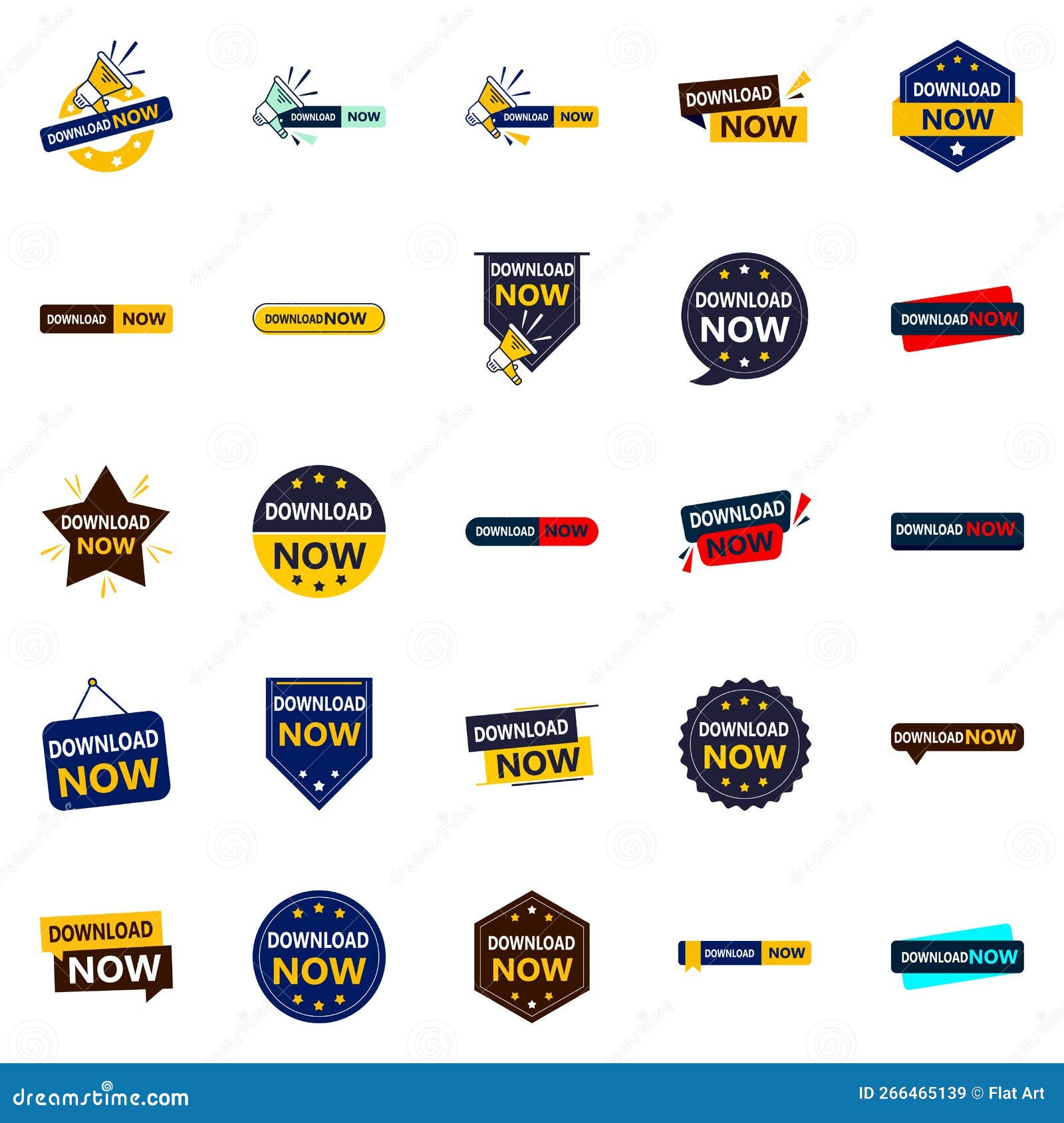 Download Now Graphics Pack 25 Designs Included Stock Vector ...