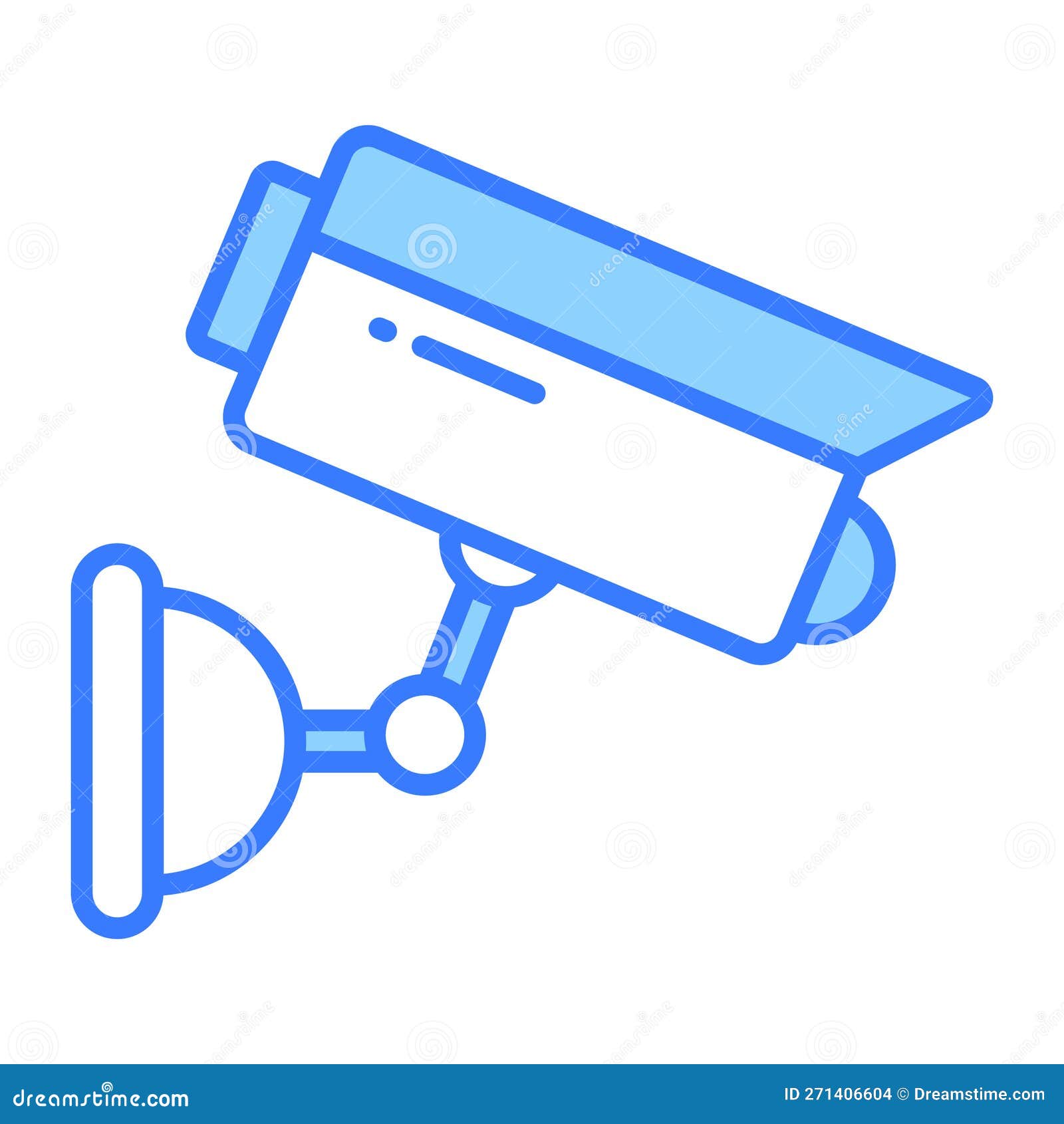 Download this Premium Vector of CCTV, Security Camera Icon Stock Vector ...