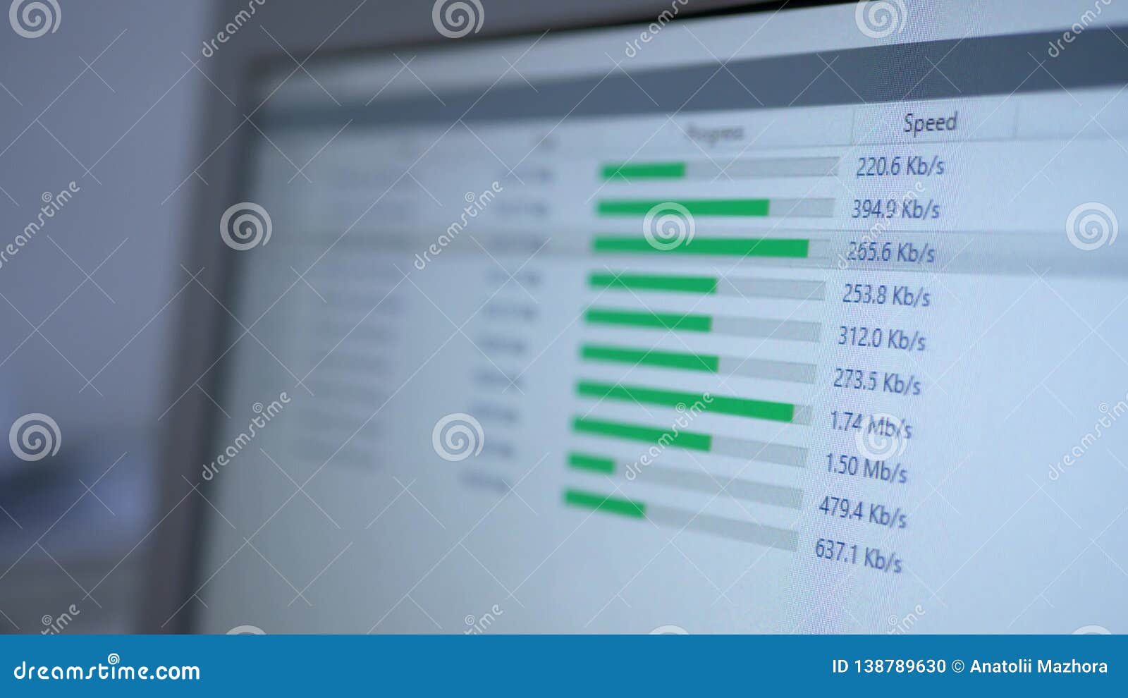 Download Process Bar on Screen Stock Footage - Video of network, laptop ...