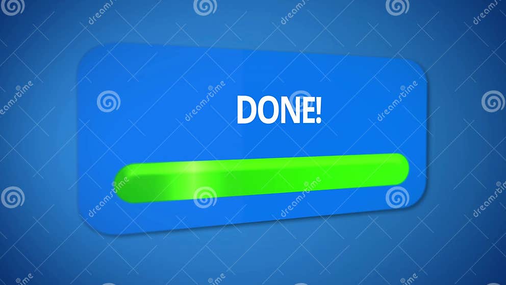 Download Process Done, Database Backed Up Successfully, Status Bar ...