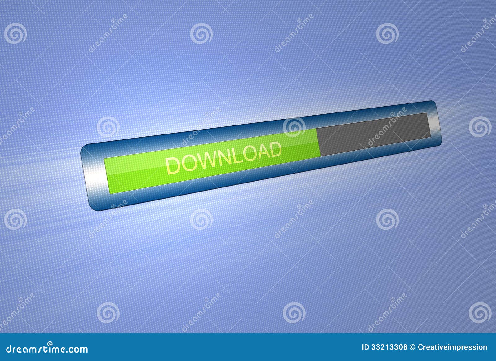 Download progress stock illustration. Illustration of loading - 33213308