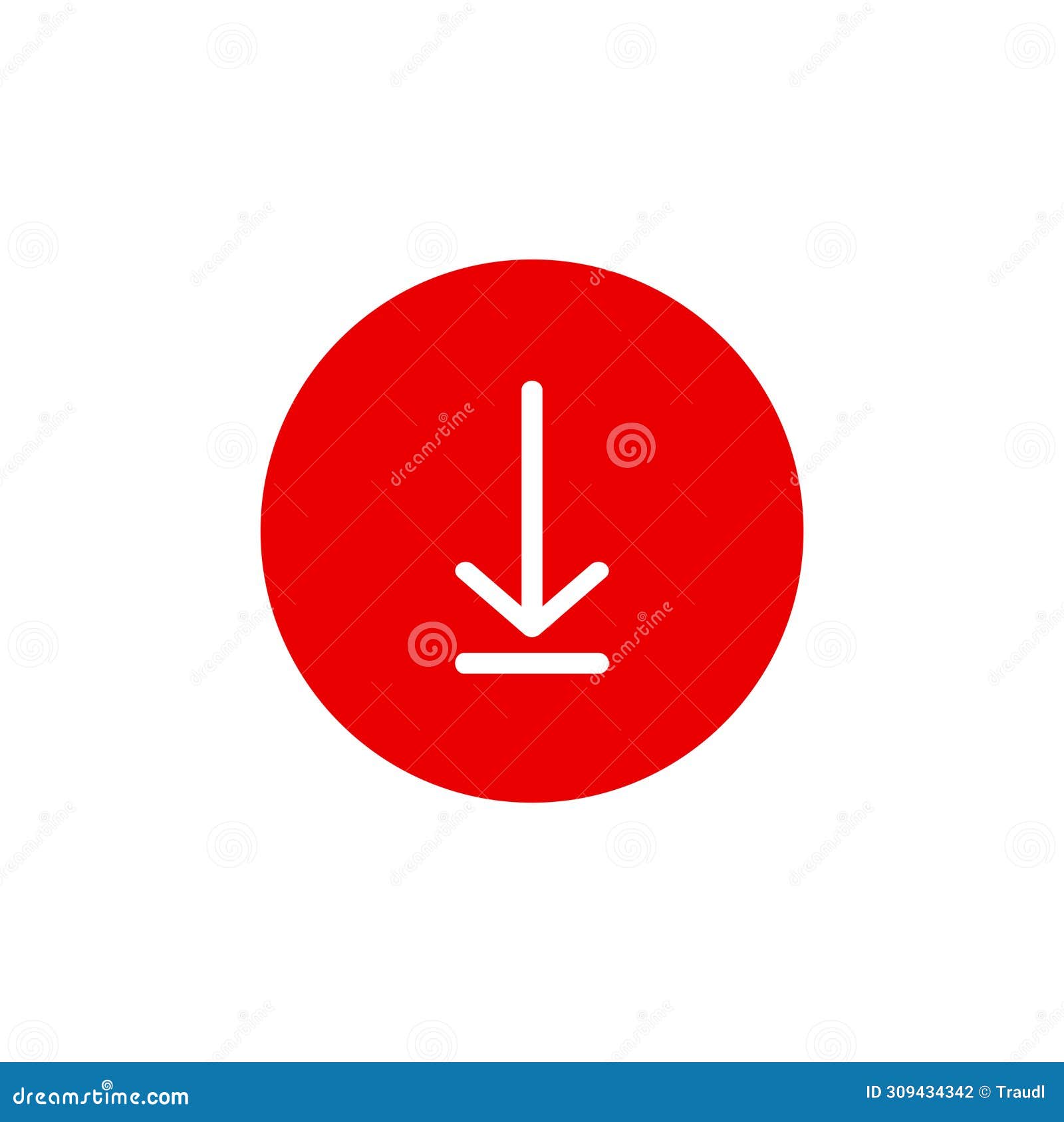 Download or Save Icon Design. Flat Vector Illustration. Stock Vector ...