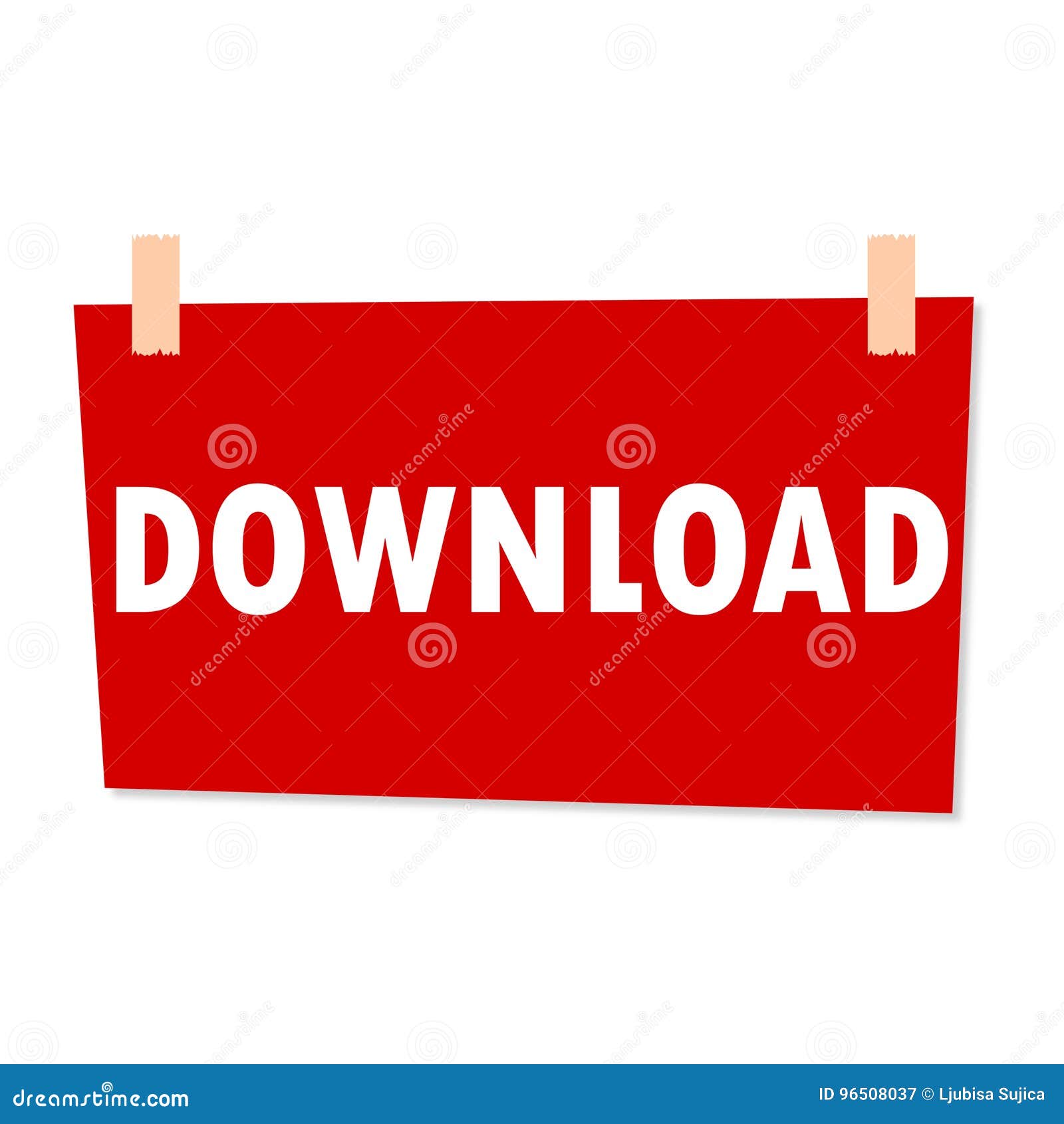 Download Sign - Illustration Stock Vector - Illustration of isolated ...