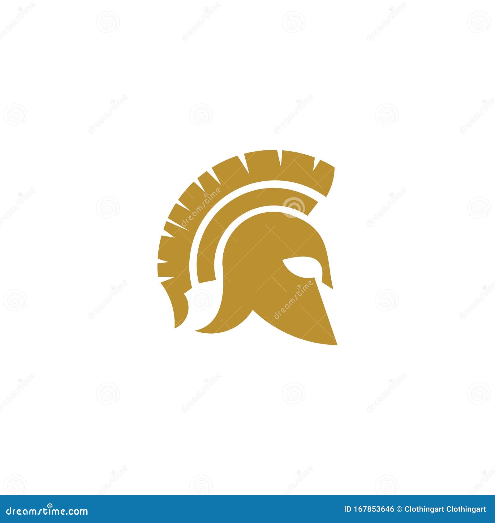 Titans Warrior Mascot Logo Design Cartoon Vector | CartoonDealer.com ...