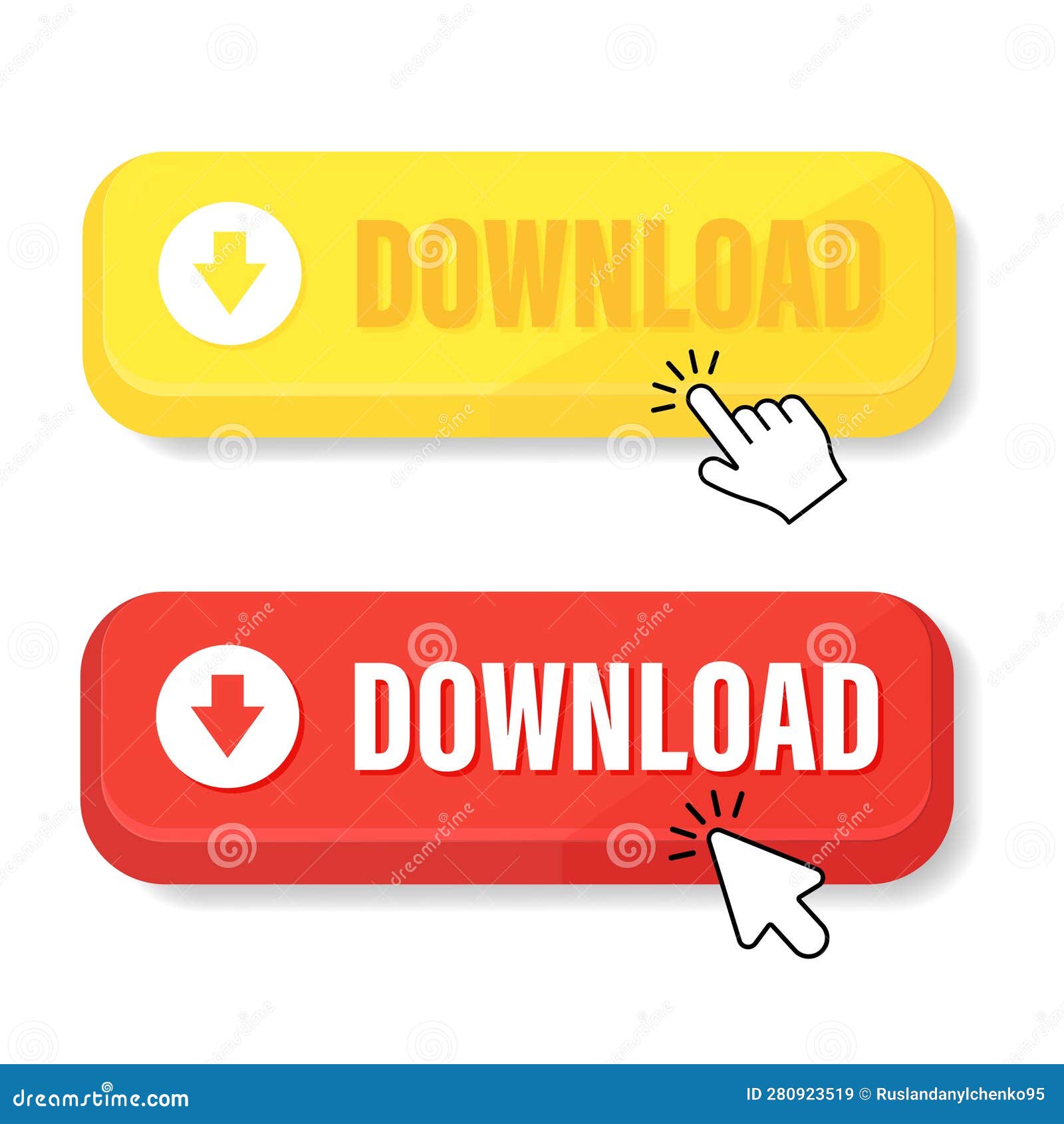 DOWNLOAD Vector Button. Collection of DOWNLOAD Form Templates for ...