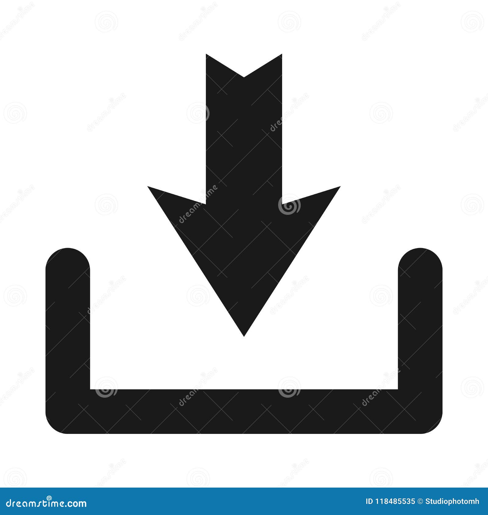 Download Vector Icon, Install Symbol. Modern Stock Vector ...