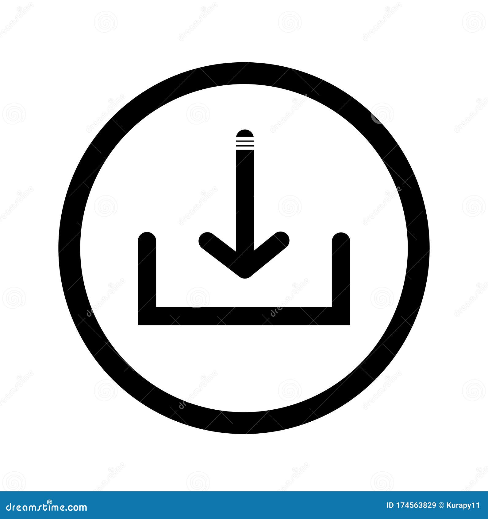 Download Vector Icon, Install Symbol. Modern, Simple Flat Vector ...