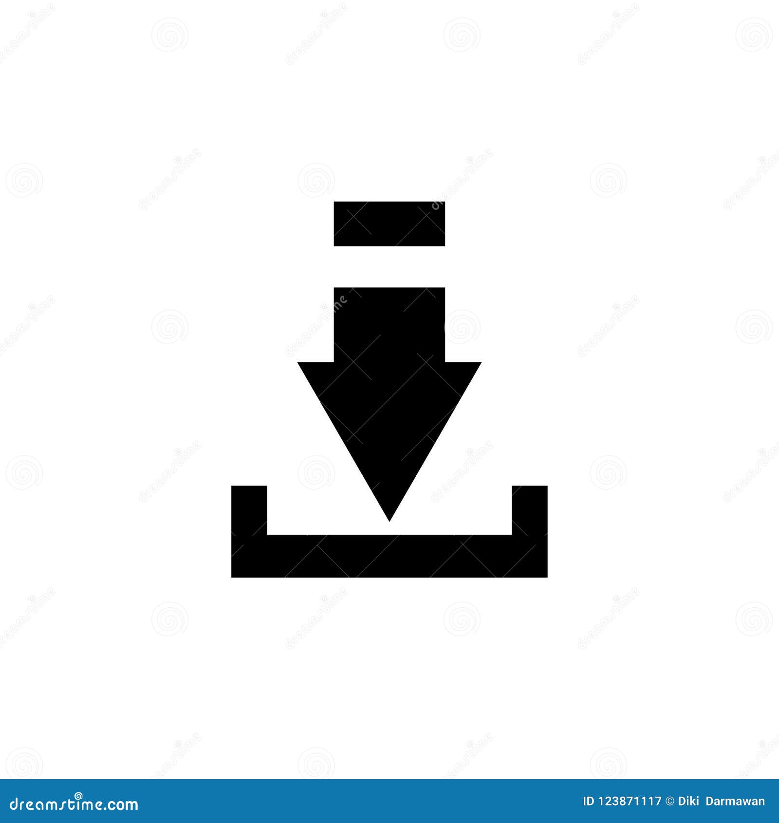 Download Vector Icon, Install Symbol. Modern, Simple Flat Vector ...