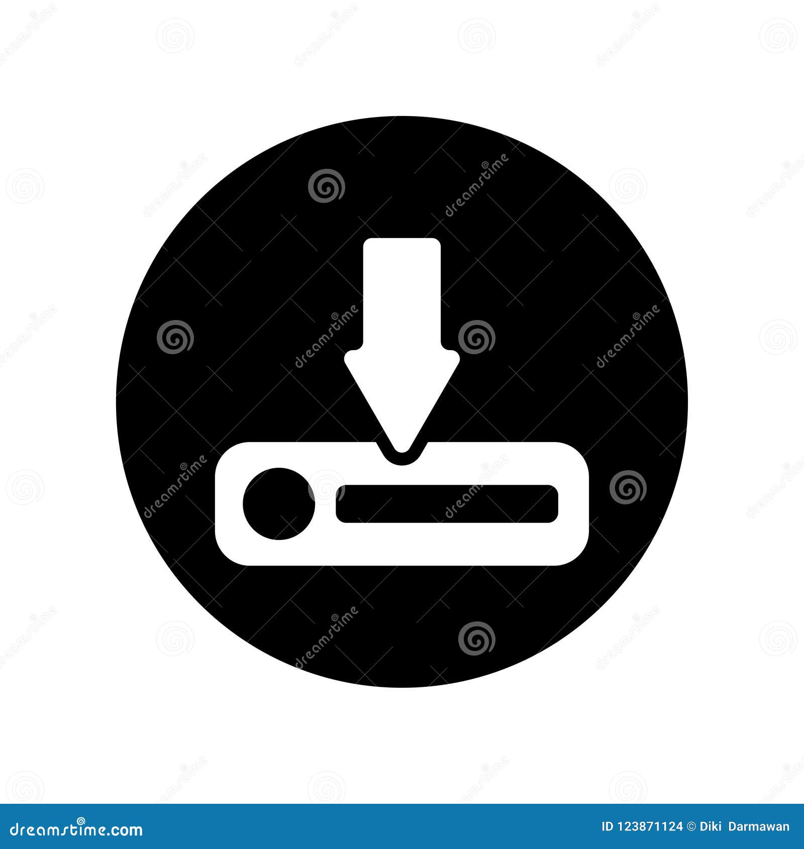 Download Vector Icon, Install Symbol. Modern, Simple Flat Vector ...