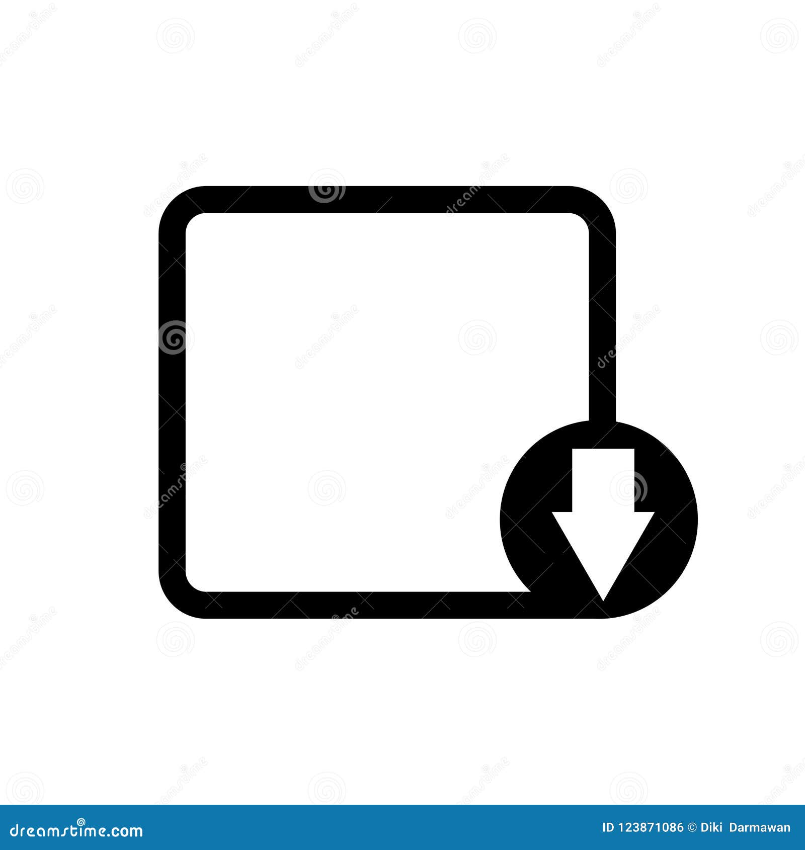 Download Vector Icon, Install Symbol. Modern, Simple Flat Vector ...