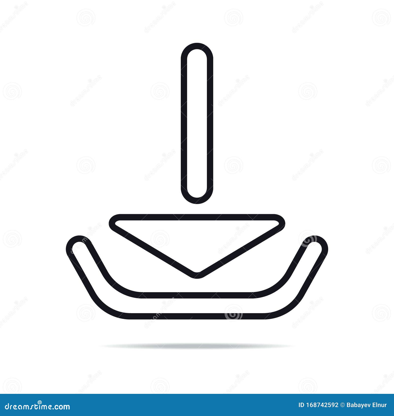 Download Vector Icon, Install Symbol. Modern, Simple Flat Vector ...