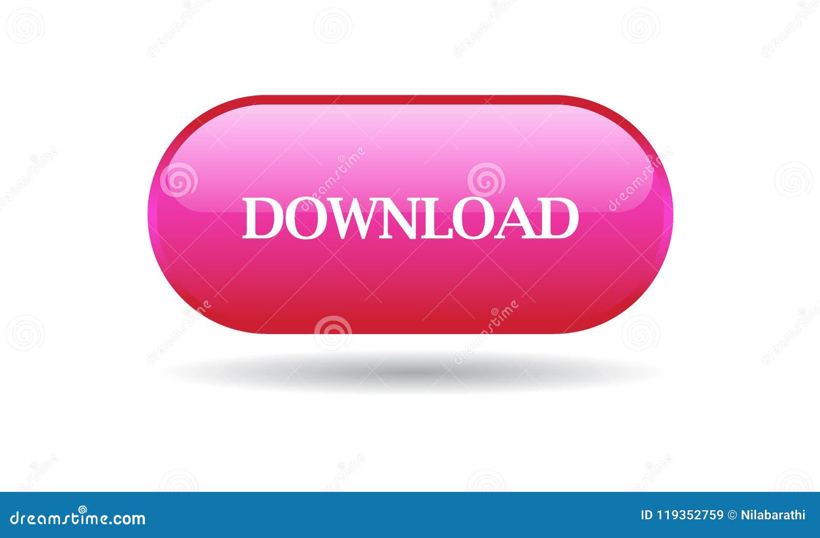 Download web button stock illustration. Illustration of icons - 119352759