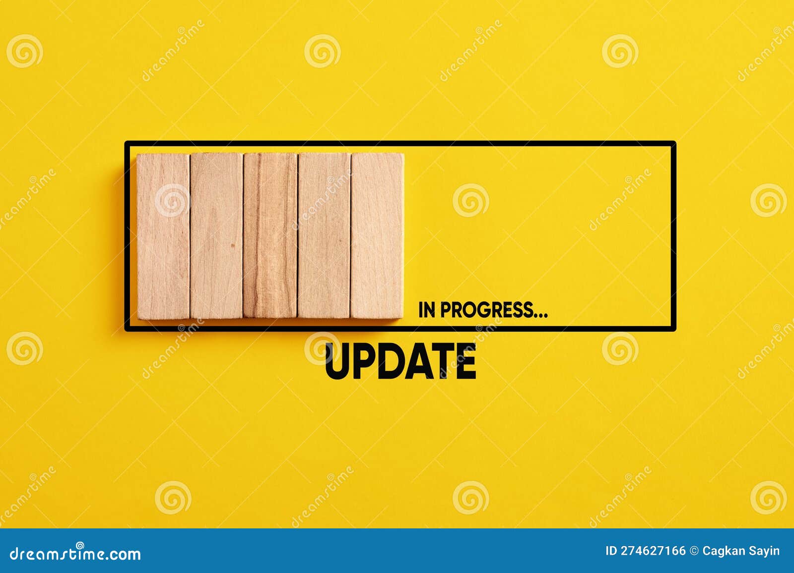 Downloading and Installing Updates or Upgrading Technology Concept ...