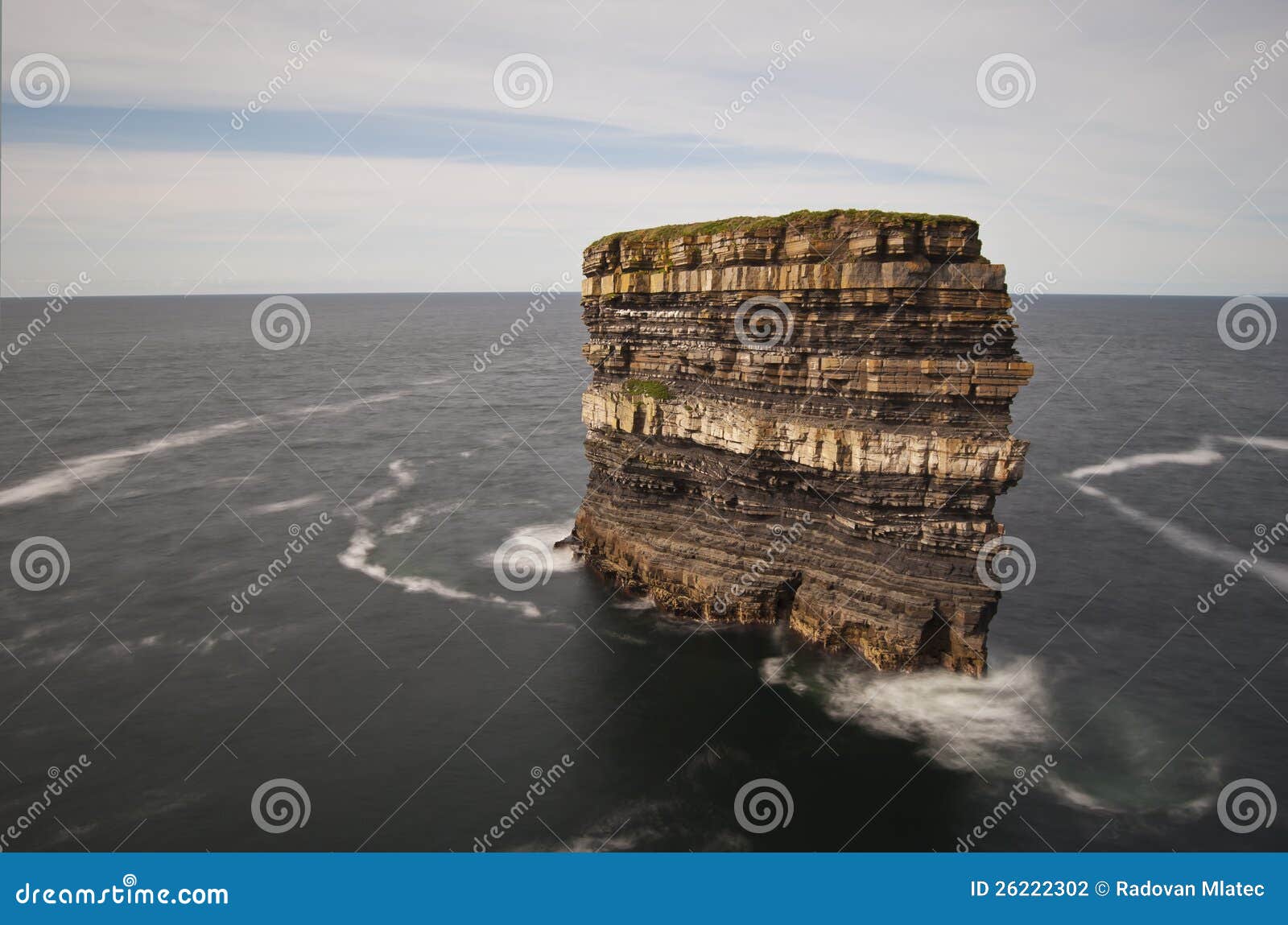 Downpatrick Head Sign, County Mayo, Wild Atlantic Way, Ireland. Royalty ...