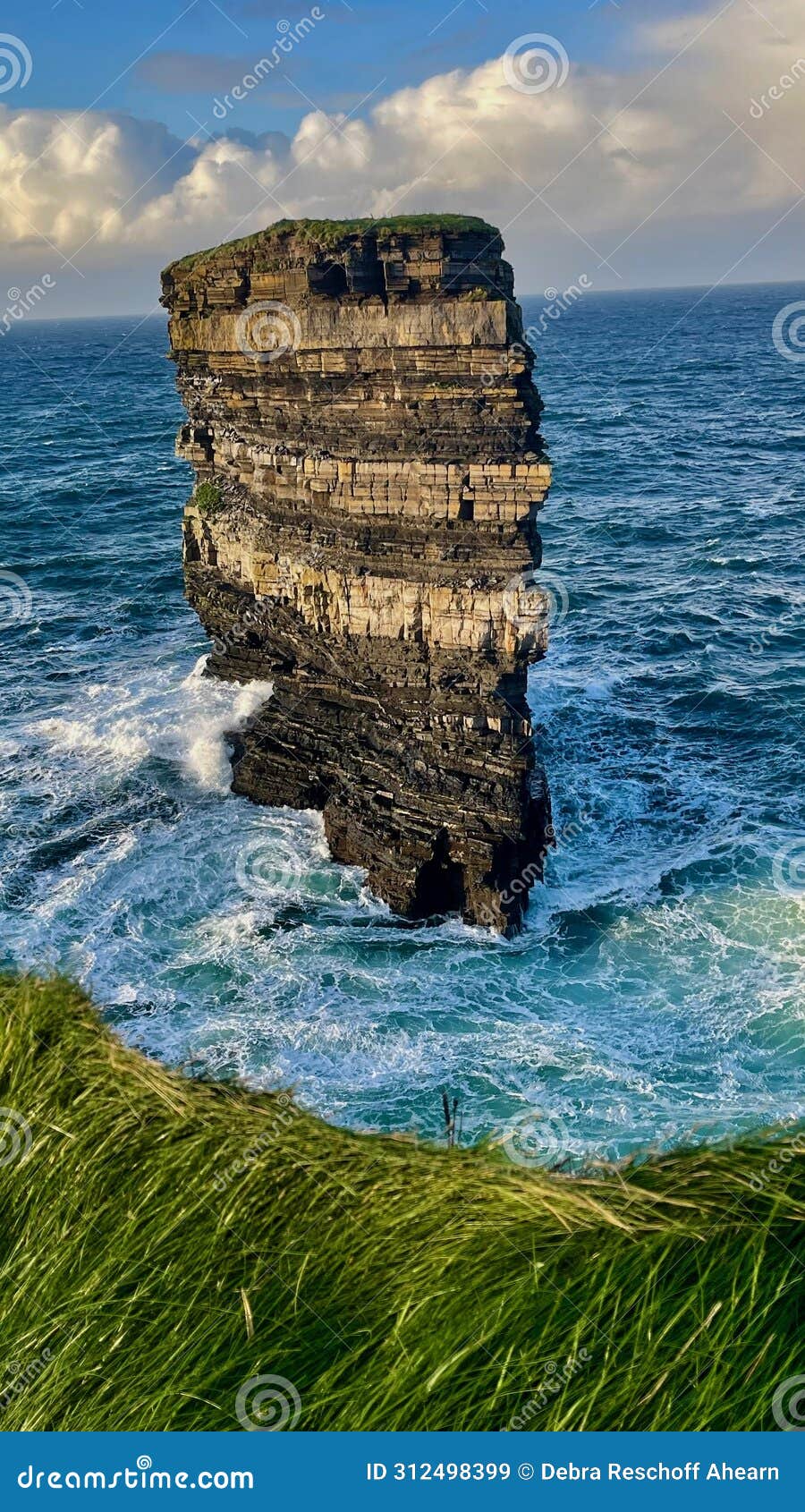 Downpatrick Head, the Stack, County Mayo, Ireland Stock Image - Image ...