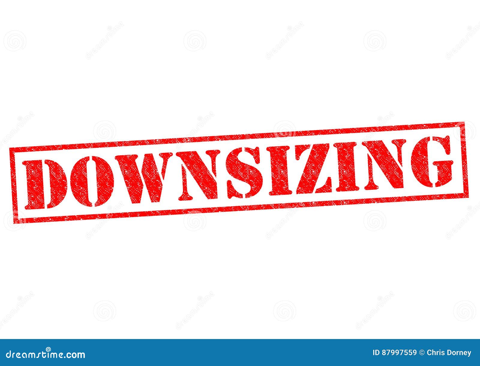 Downsizing stock de ilustración. Ilustración de costes - 87997559