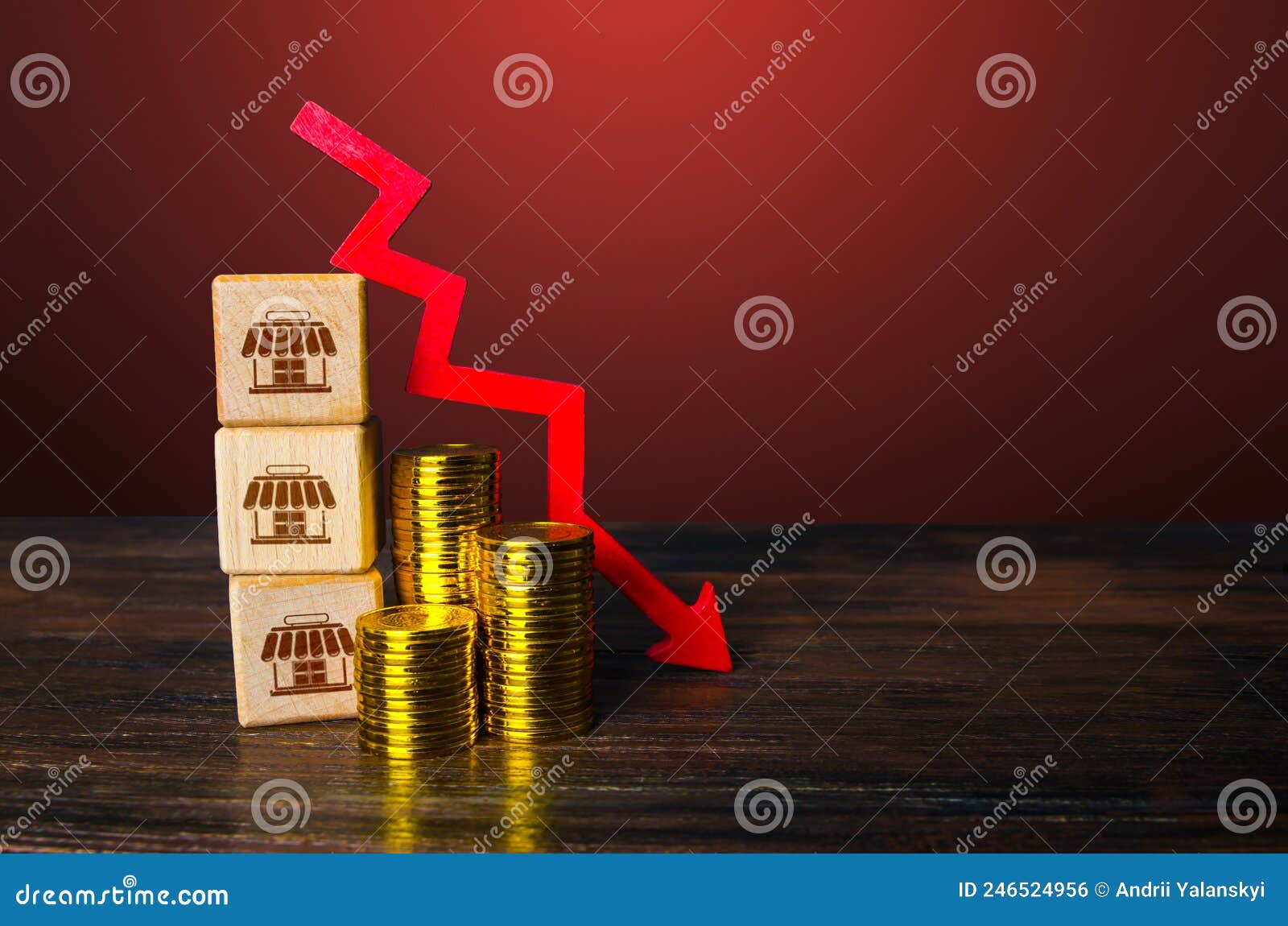 Downsizing Business. Optimization and Reorganization. Reducing Outlets ...