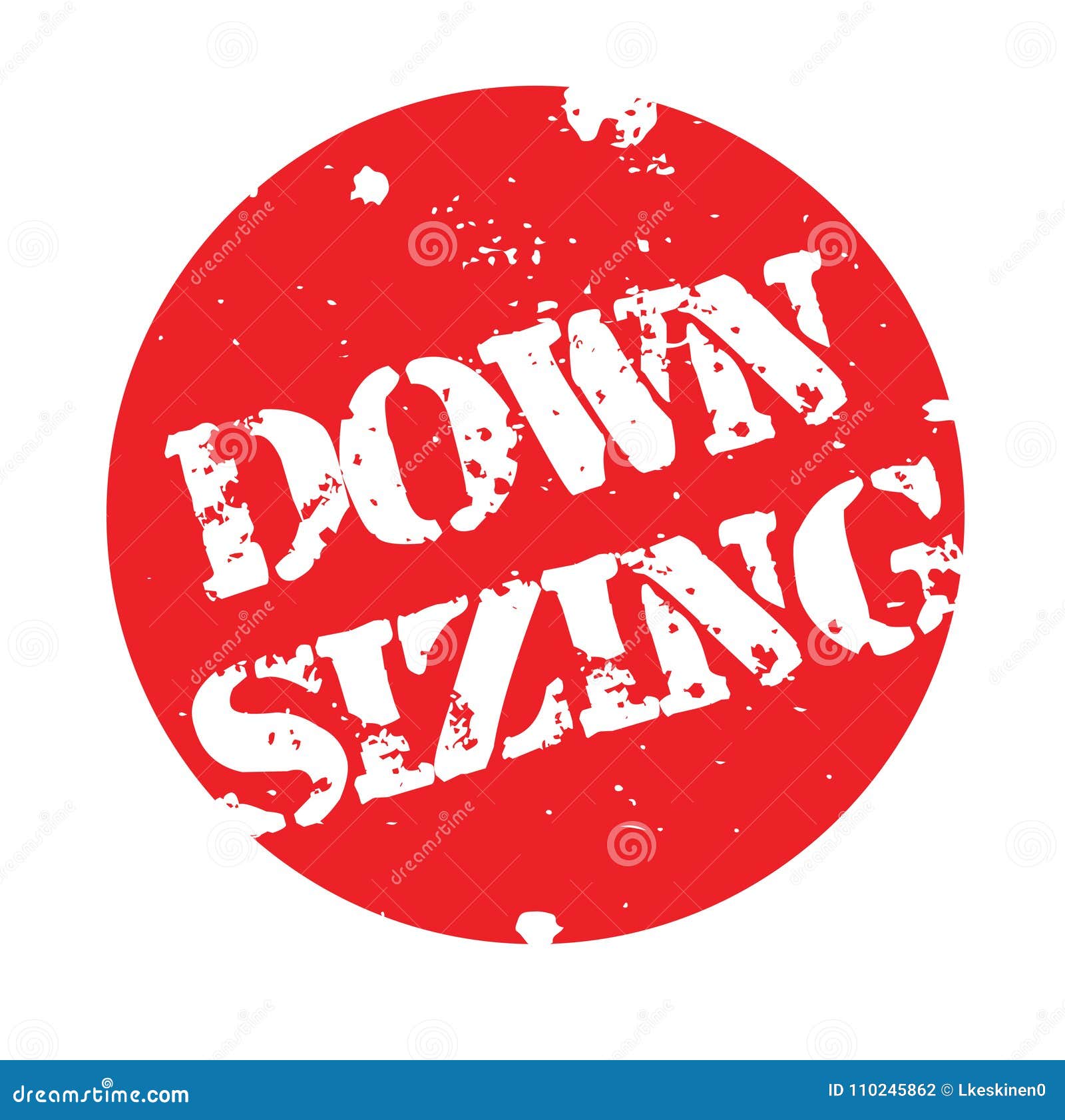 Downsizing stamp typ stock vector. Illustration of business - 110245862