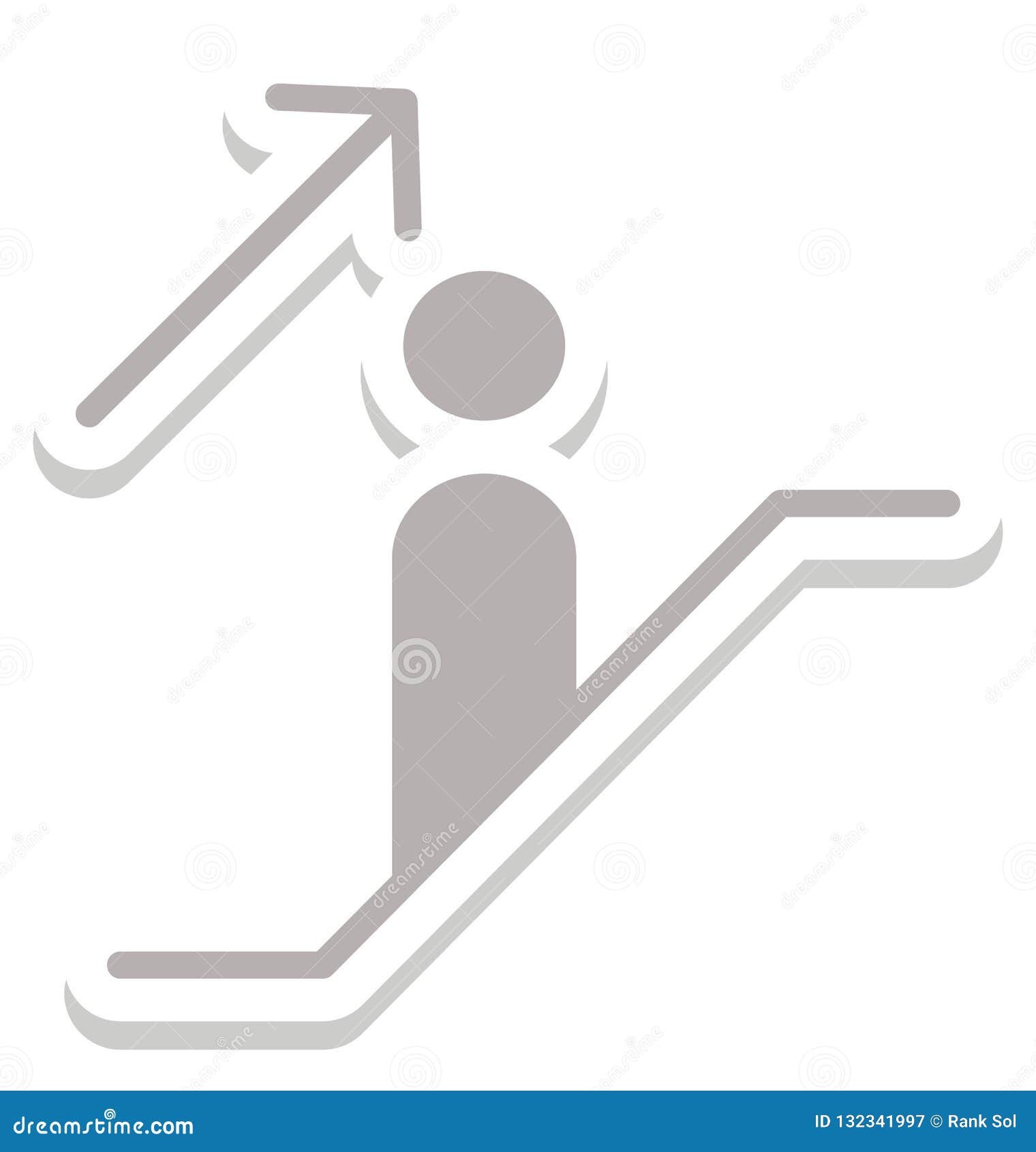 Downstairs Isolated Vector Icon that Can Be Easily Edit or Modified ...