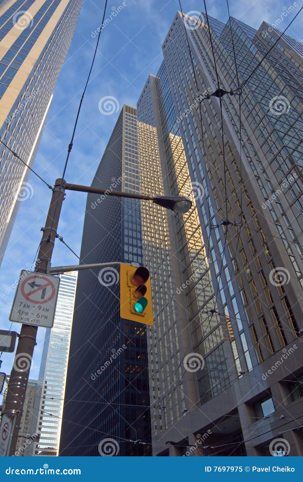 Downtown stock image. Image of blue, building, toronto - 7697975